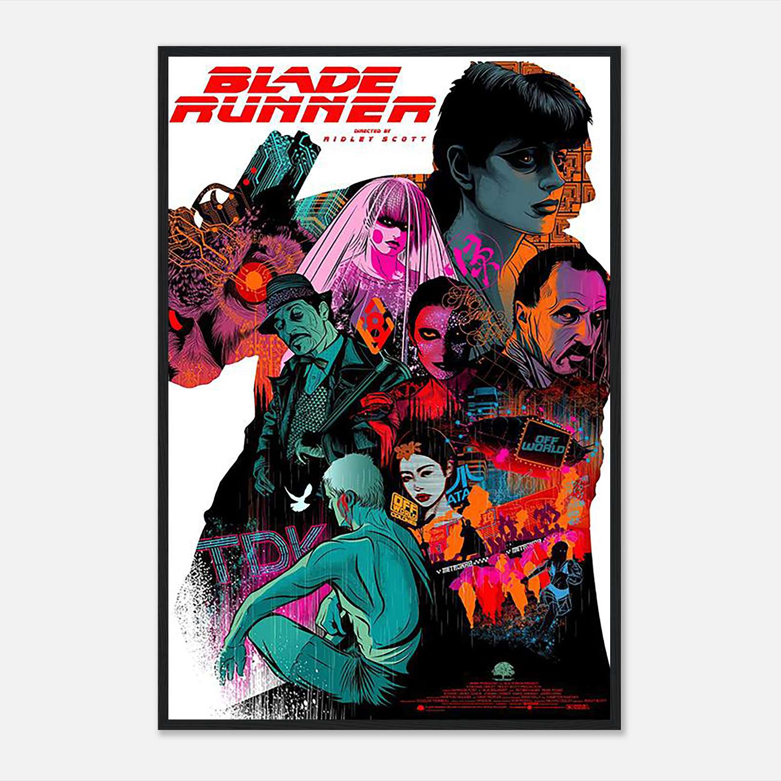 Blade Runner Movie Poster, Sci Fi Movie Poster, Classic Movie Poster 1 ...