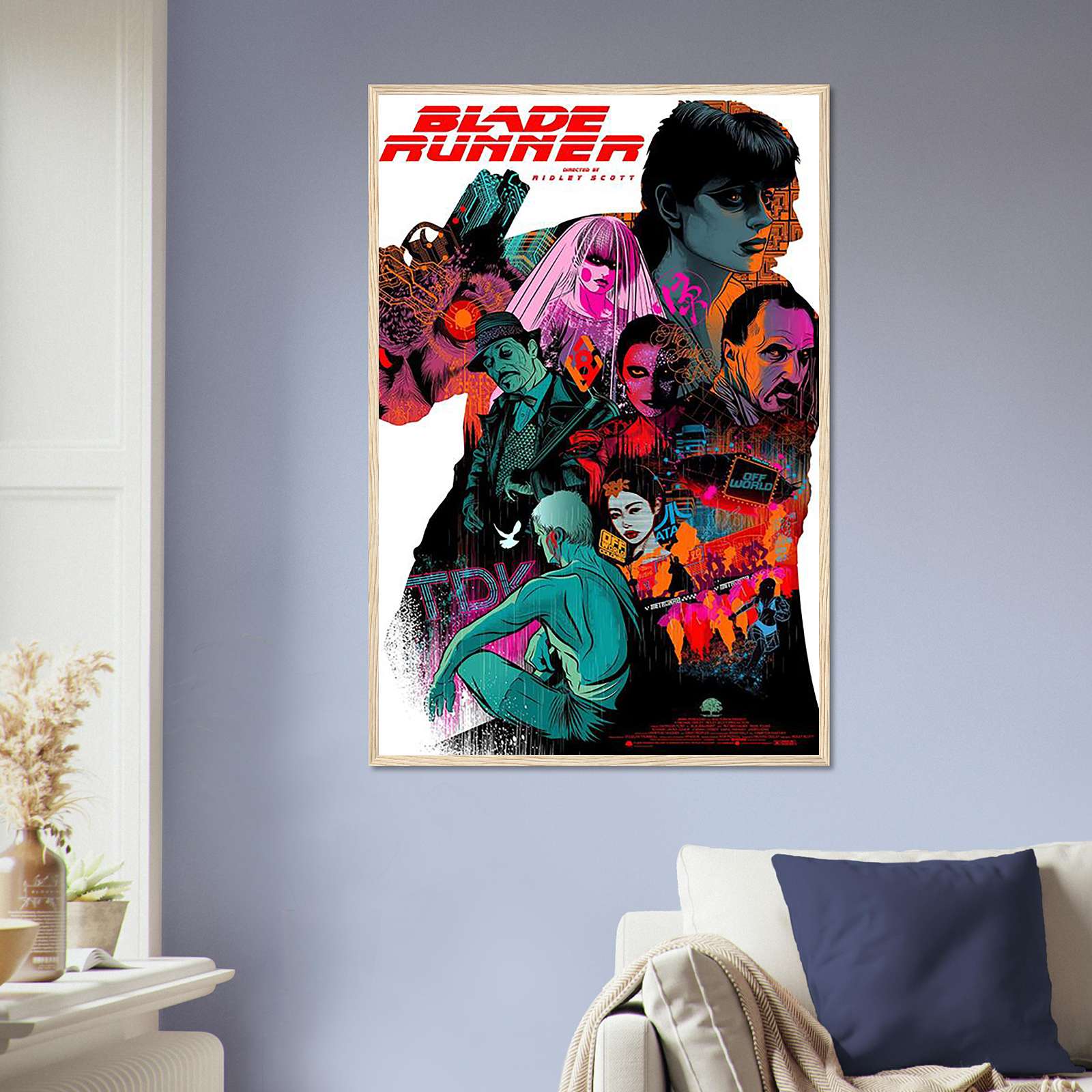 Blade Runner Movie Poster, Sci Fi Movie Poster, Classic Movie Poster 1 ...