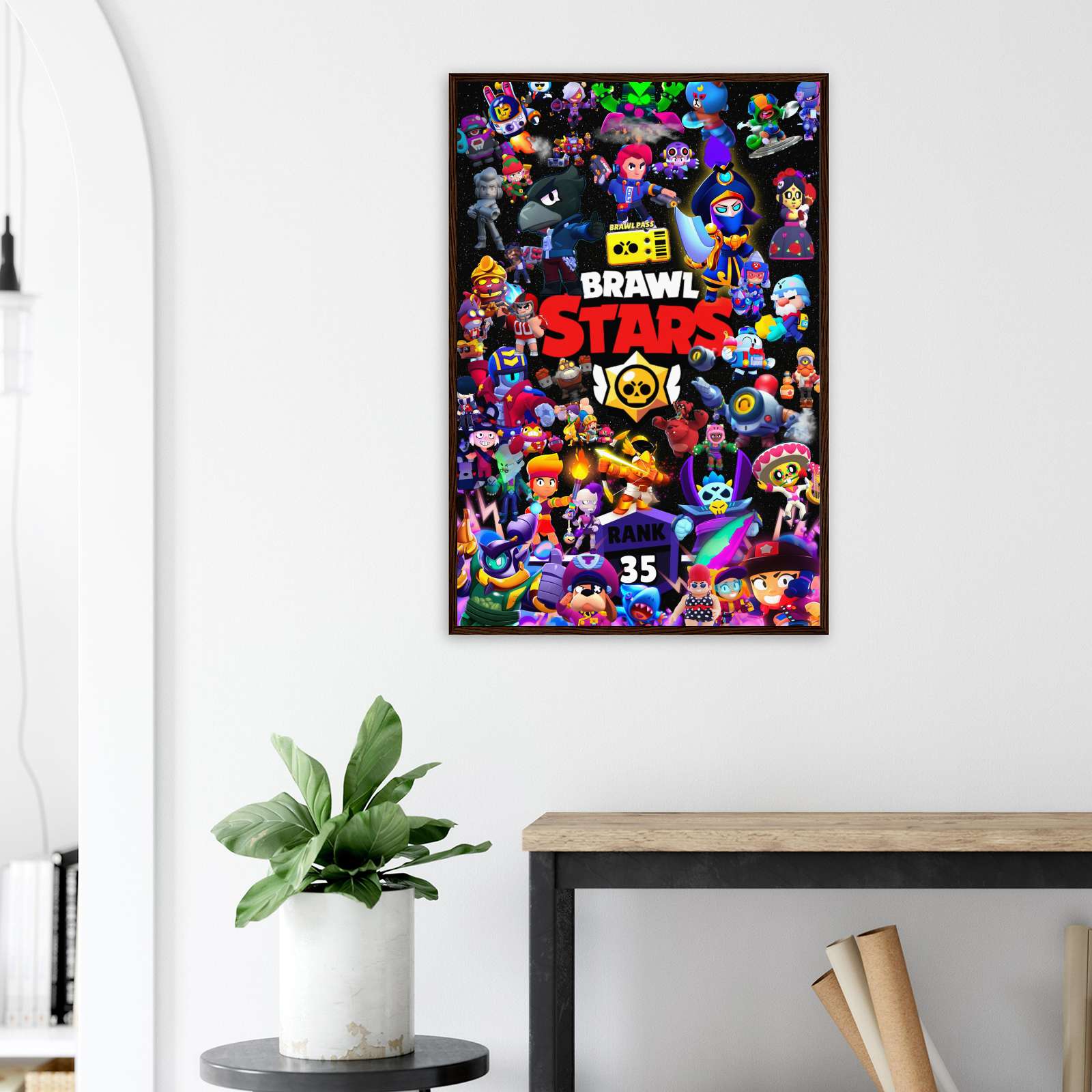 Brawl Stars Poster Stunning Wall Art For Fans Of The Popular Mobile ...