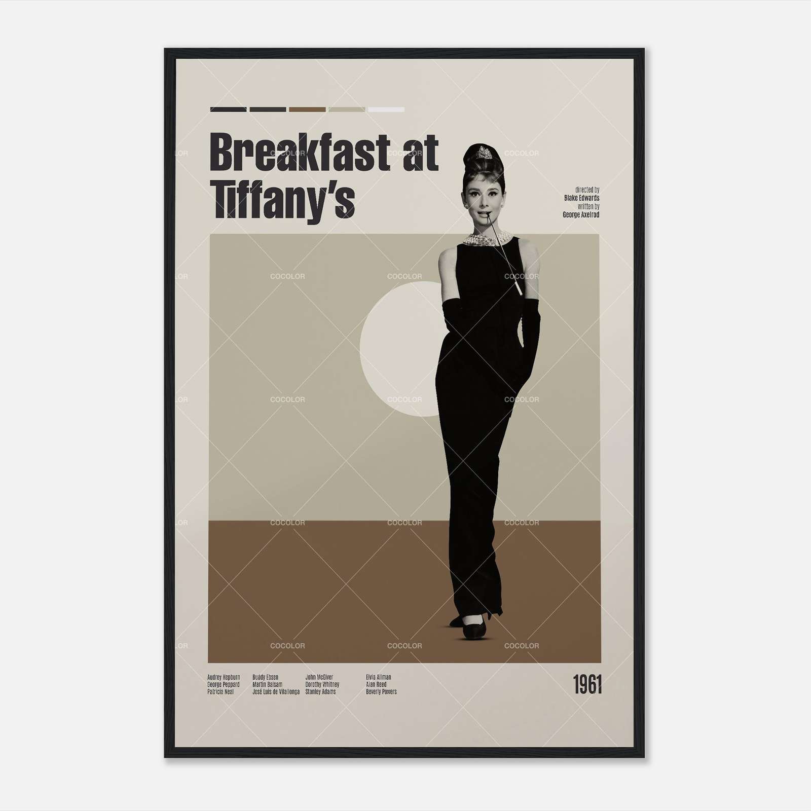 Breakfast At Tiffanys Movie Poster, Breakfast At Tiffanys Poster, Full ...