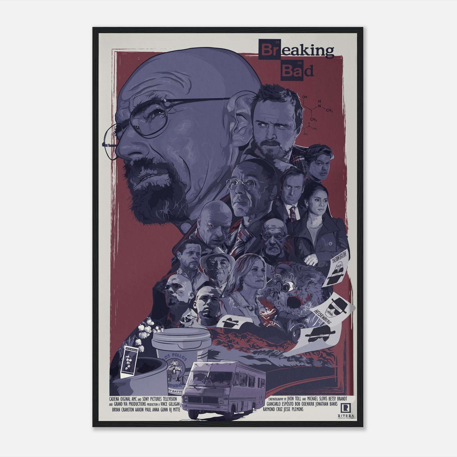 Breaking Bad Tv Series Poster, Breaking Bad Tv Show Poster 1, Full-Size ...
