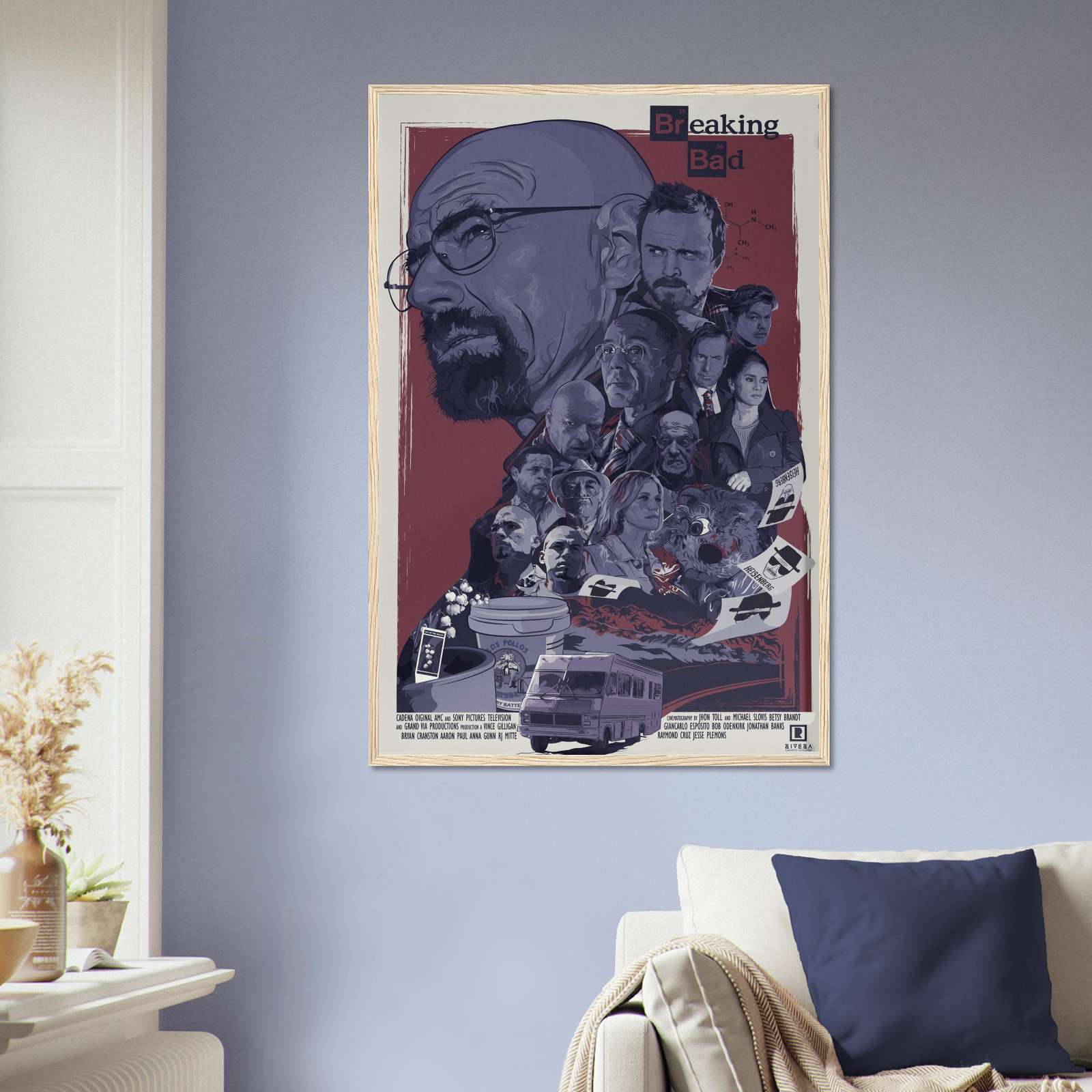 Breaking Bad Tv Series Poster, Breaking Bad Tv Show Poster 1, Full-Size ...