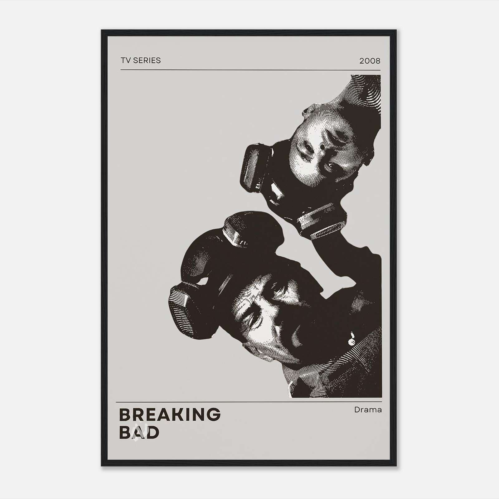 Breaking Bad Tv Series Poster, Vintage Movie Poster, Film Poster, Full ...