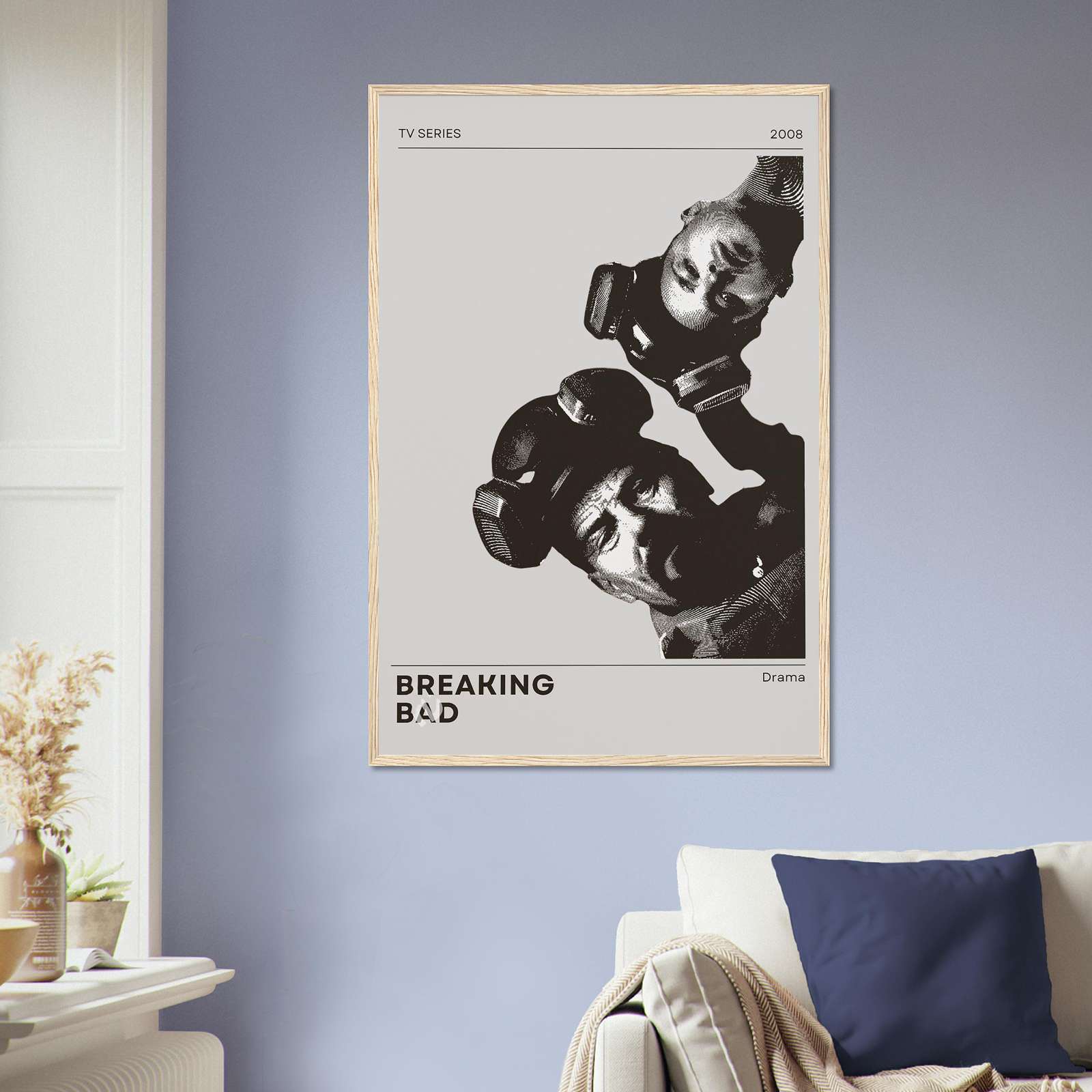 Breaking Bad Tv Series Poster, Vintage Movie Poster, Film Poster, Full ...