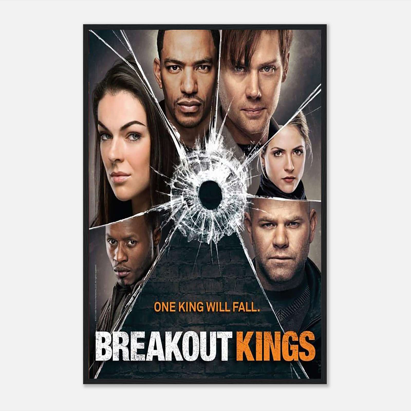 Breakout Kings Tv Series Poster, Breakout Kings Poster, Vintage Movie ...