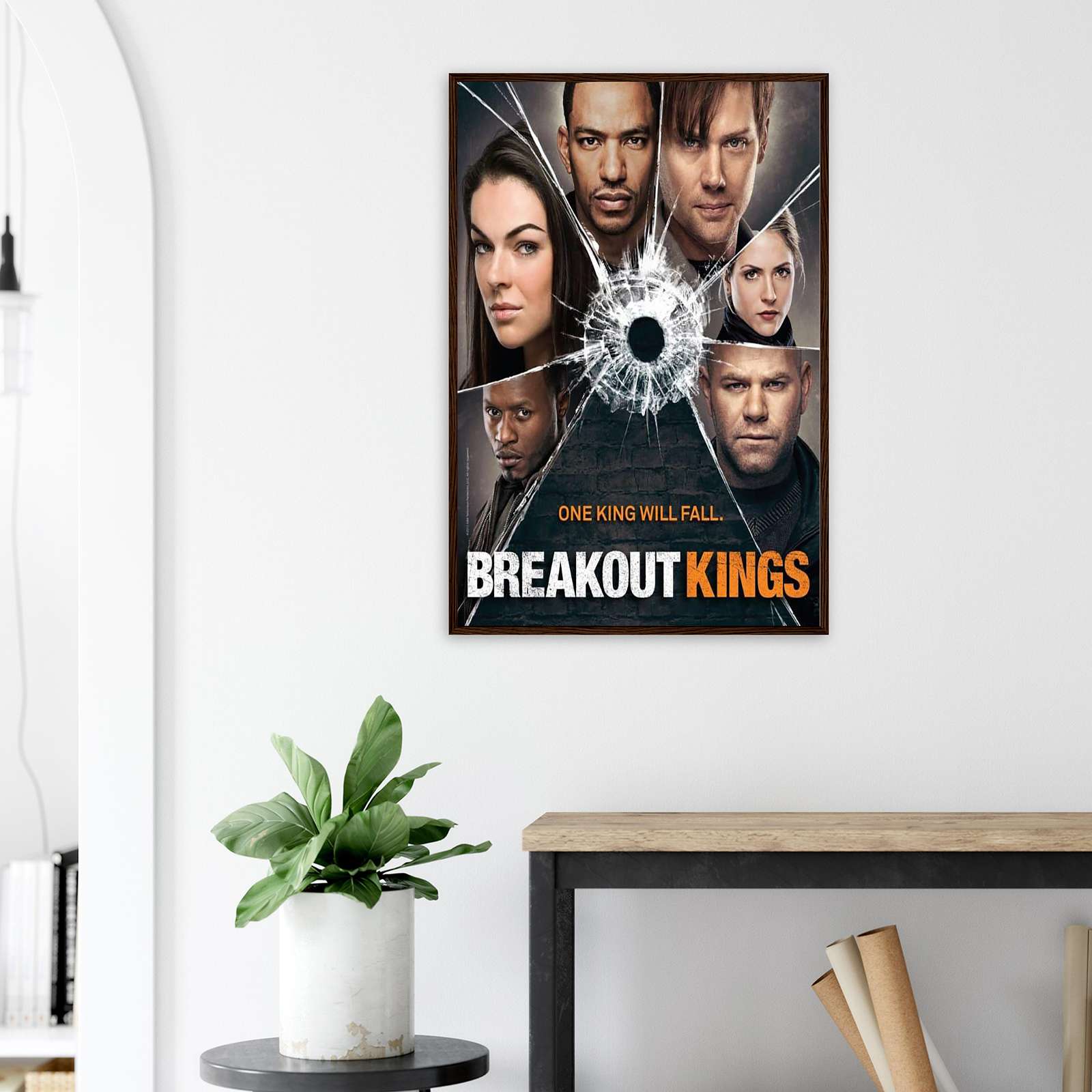 Breakout Kings Tv Series Poster, Breakout Kings Poster, Vintage Movie ...