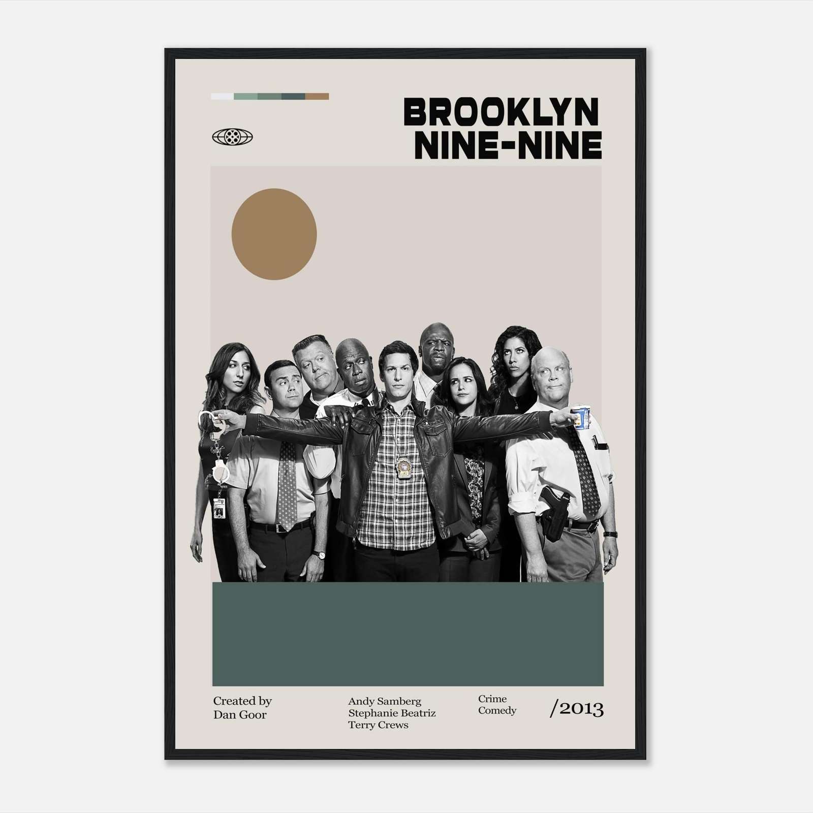 Brooklyn Nine Nine Tv Series Poster, Brooklyn Nine Nine Movie Poster ...