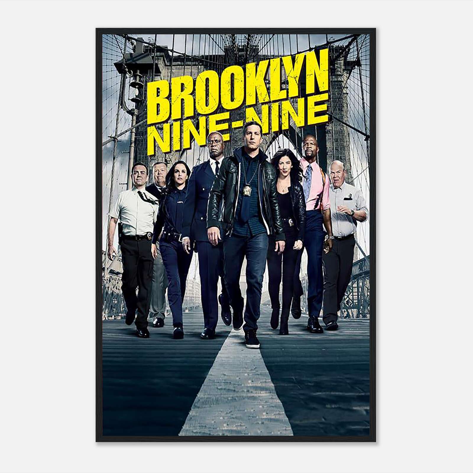 Brooklyn Nine Nine Tv Series Poster, Brooklyn Nine Nine Tv Show Poster ...