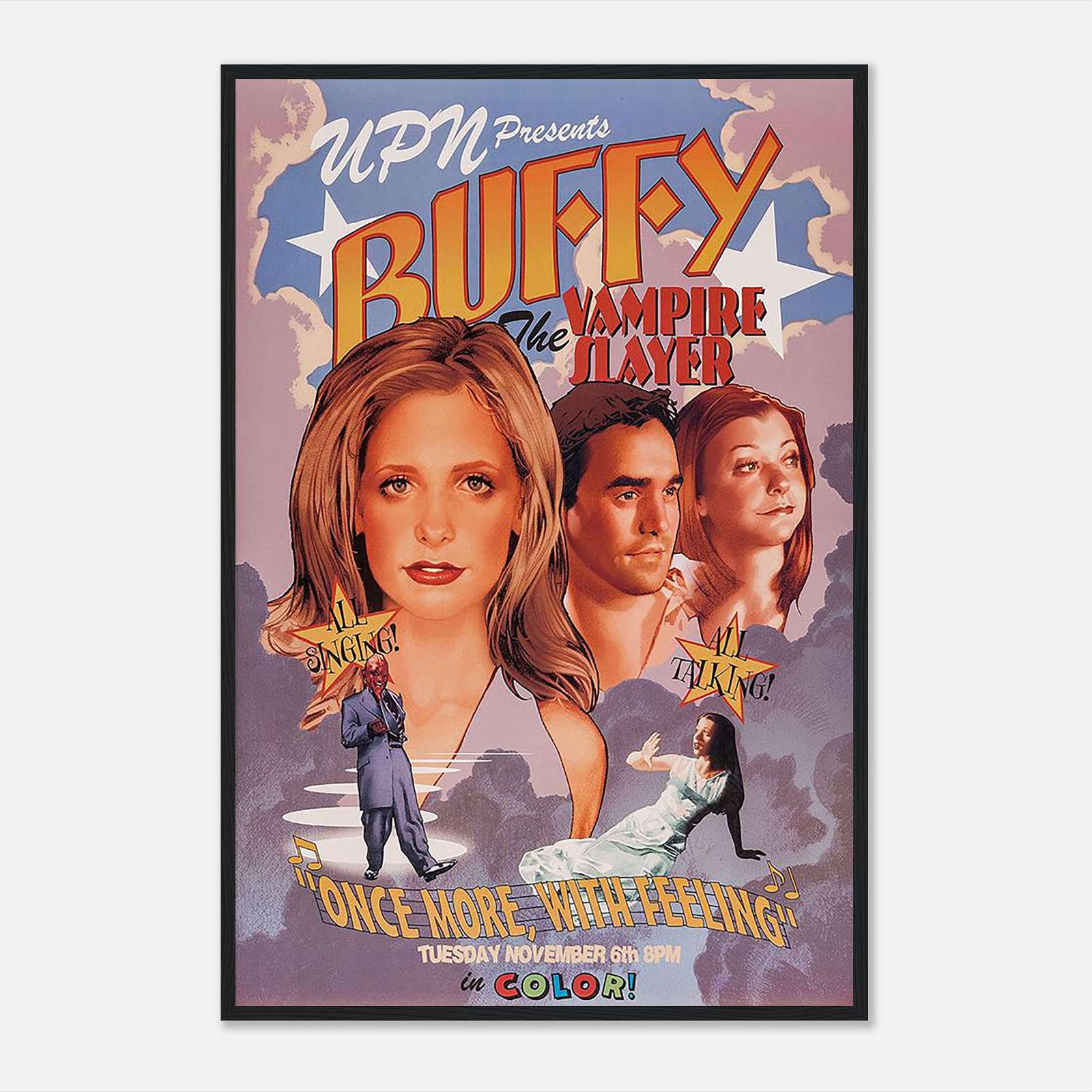 Buffy The Vampire Slayer Poster, Buffy The Vampire Slayer Tv Series ...
