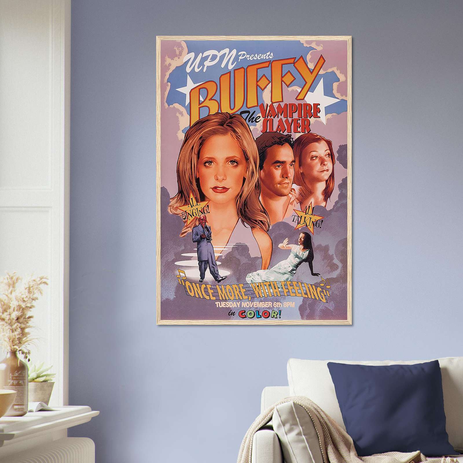 Buffy The Vampire Slayer Poster, Buffy The Vampire Slayer Tv Series ...