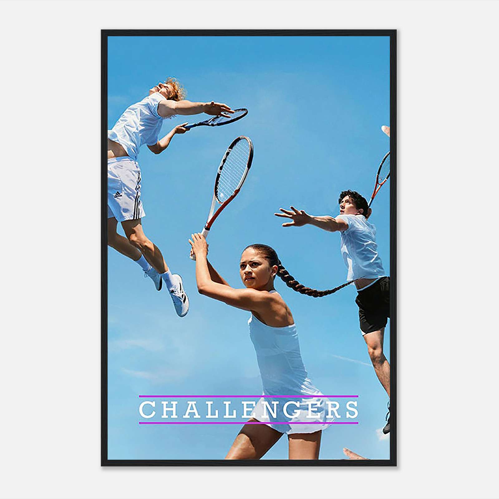 Challengers Movie Poster, Wall Art Canvas Cloth, 2024 Film Decor, Full ...