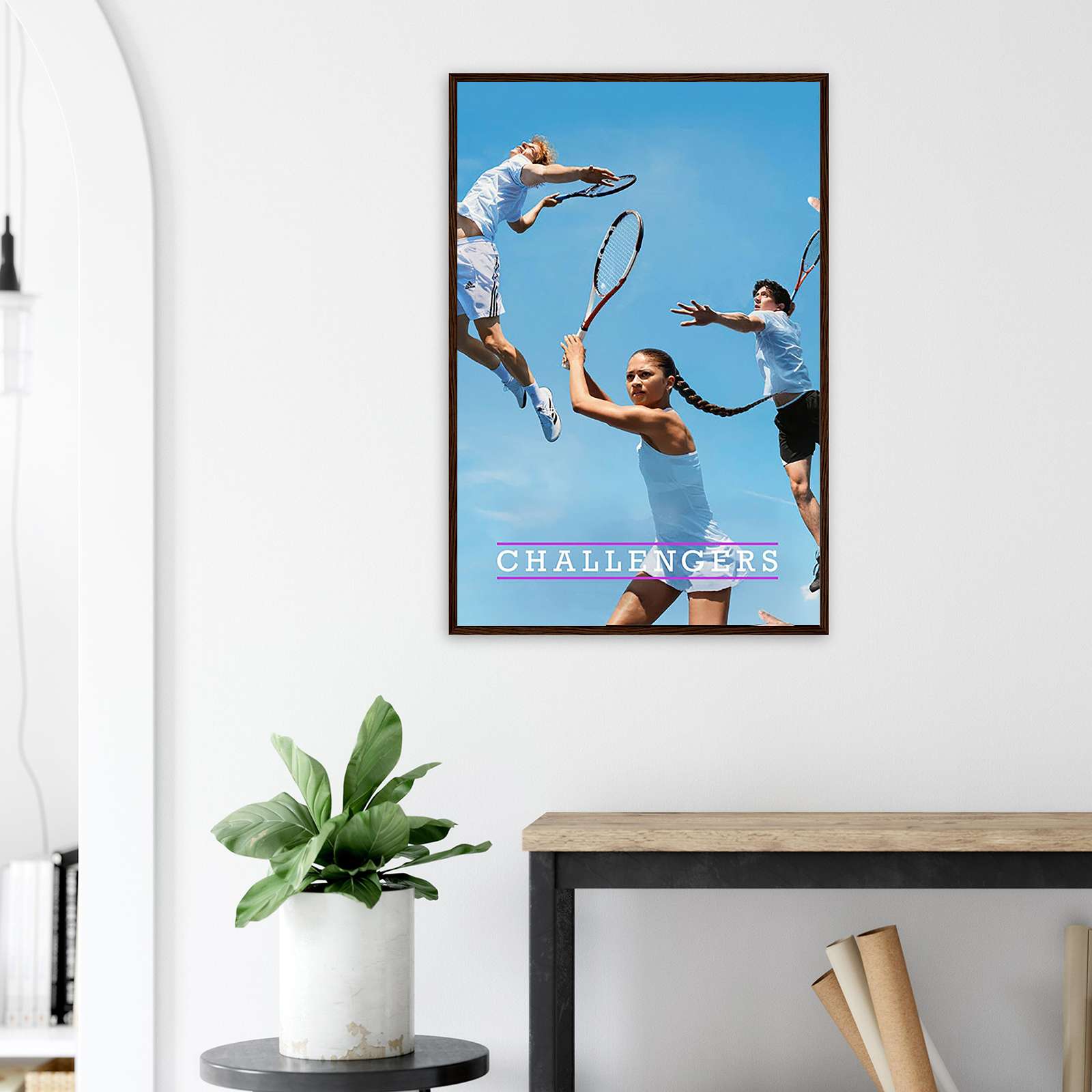 Challengers Movie Poster, Wall Art Canvas Cloth, 2024 Film Decor, Full ...