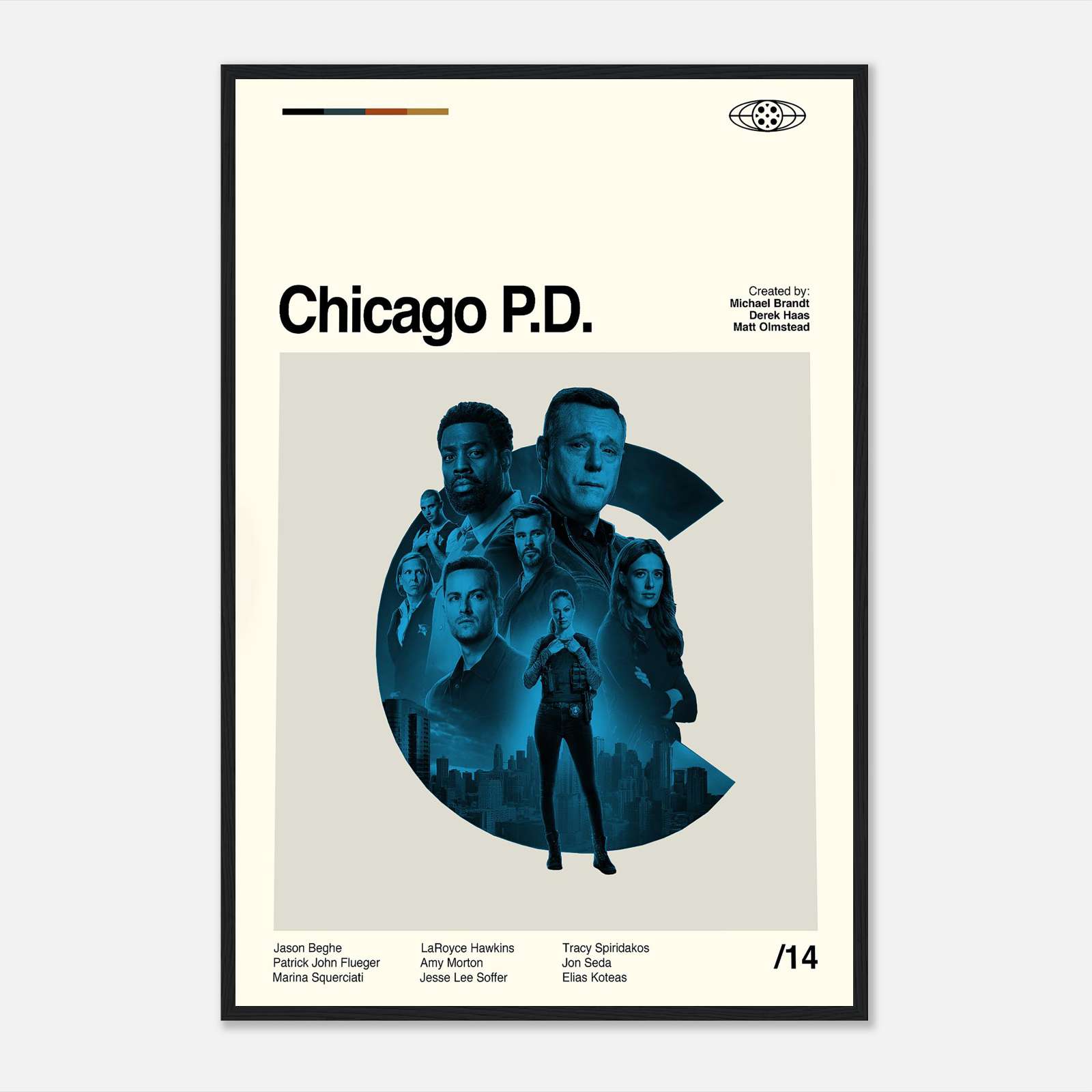 Chicago P.D Tv Series Poster, Cult Classic Movie Poster, Full-Size ...