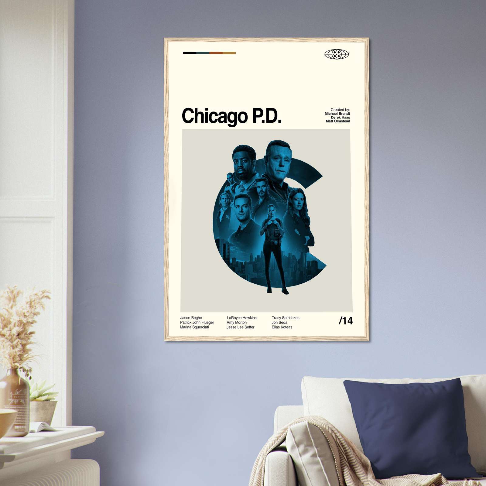 Chicago P.D Tv Series Poster, Cult Classic Movie Poster, Full-Size ...