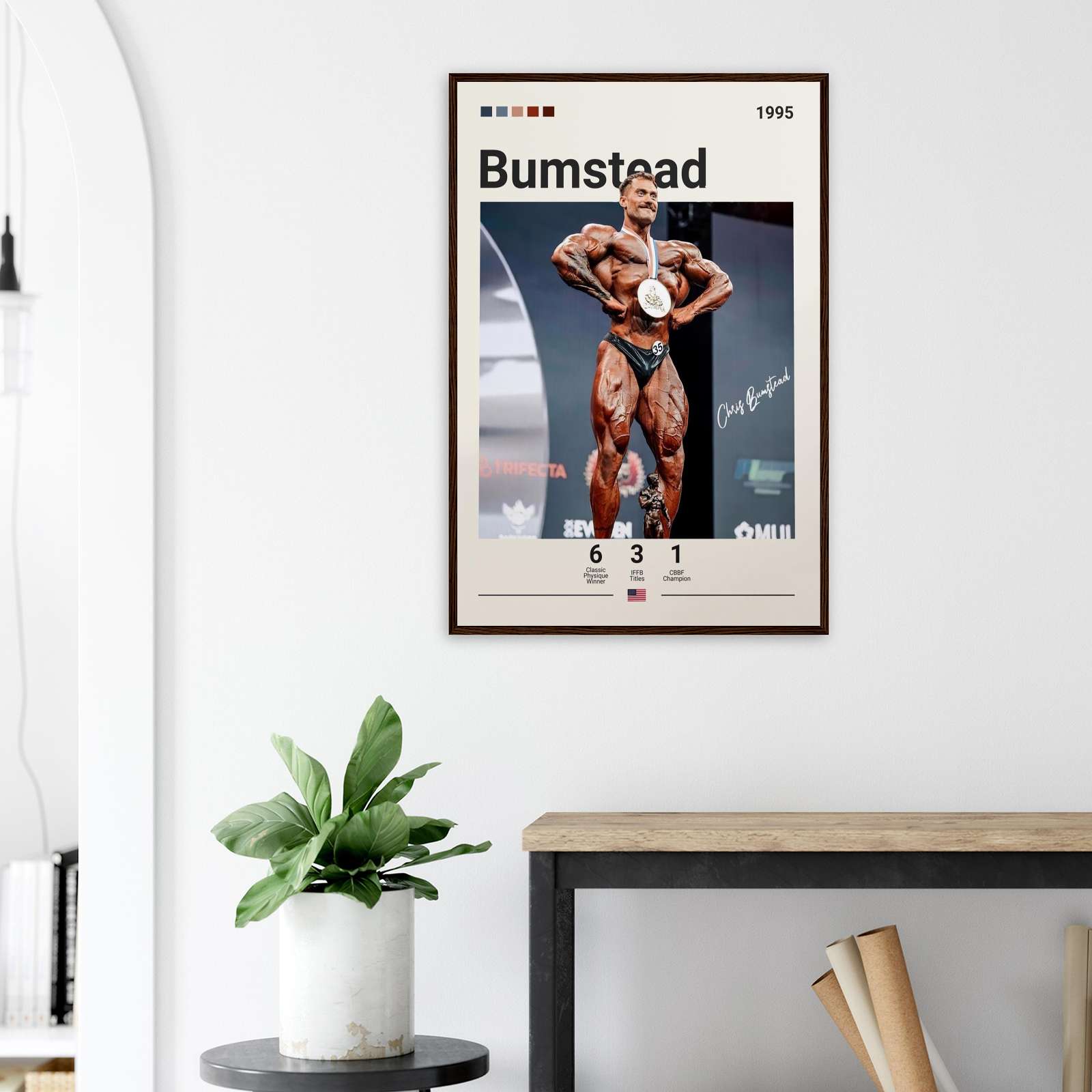 Chris Bumstead Poster, Bodybuilding Poster, Sports Poster, Motivational ...