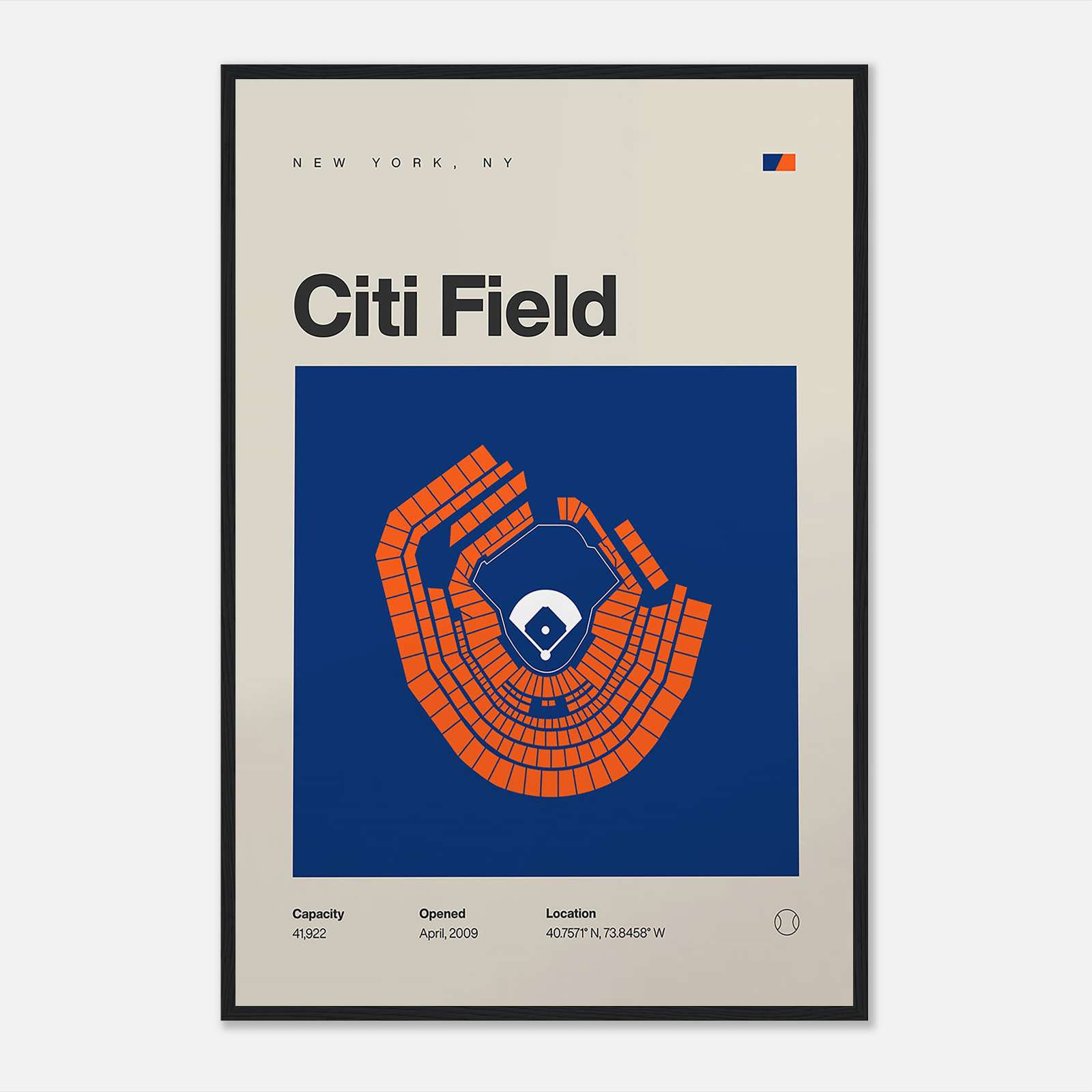 Citi Field Poster, Stadium Poster, Sports Poster, Full-Size Poster ...