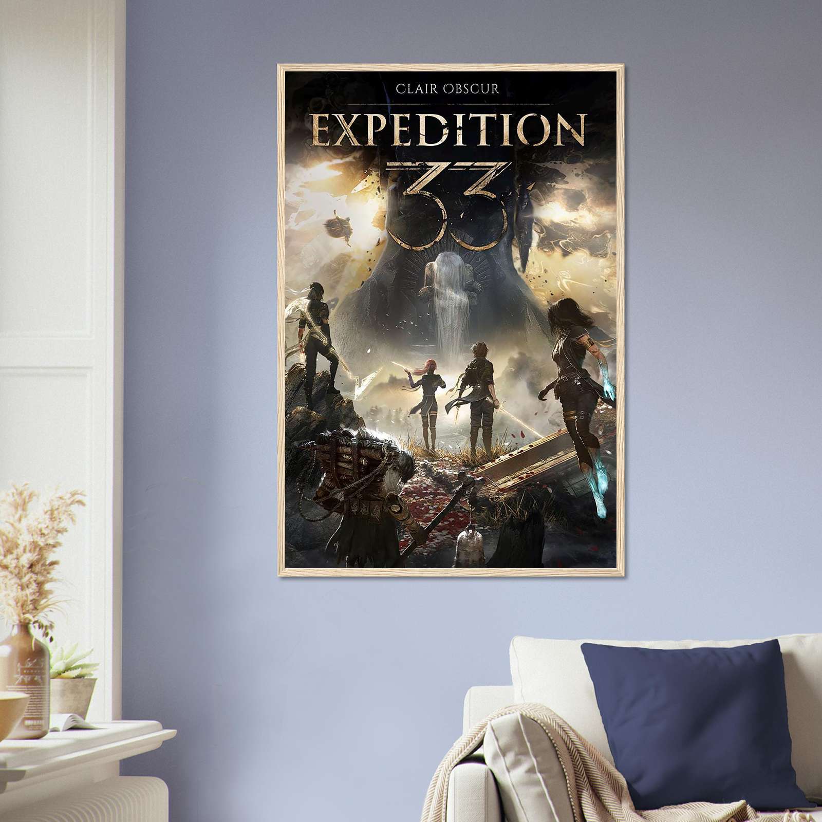 Clair Obscur Expedition 33 Poster, Rpg Gaming Poster, Video Game Poster ...