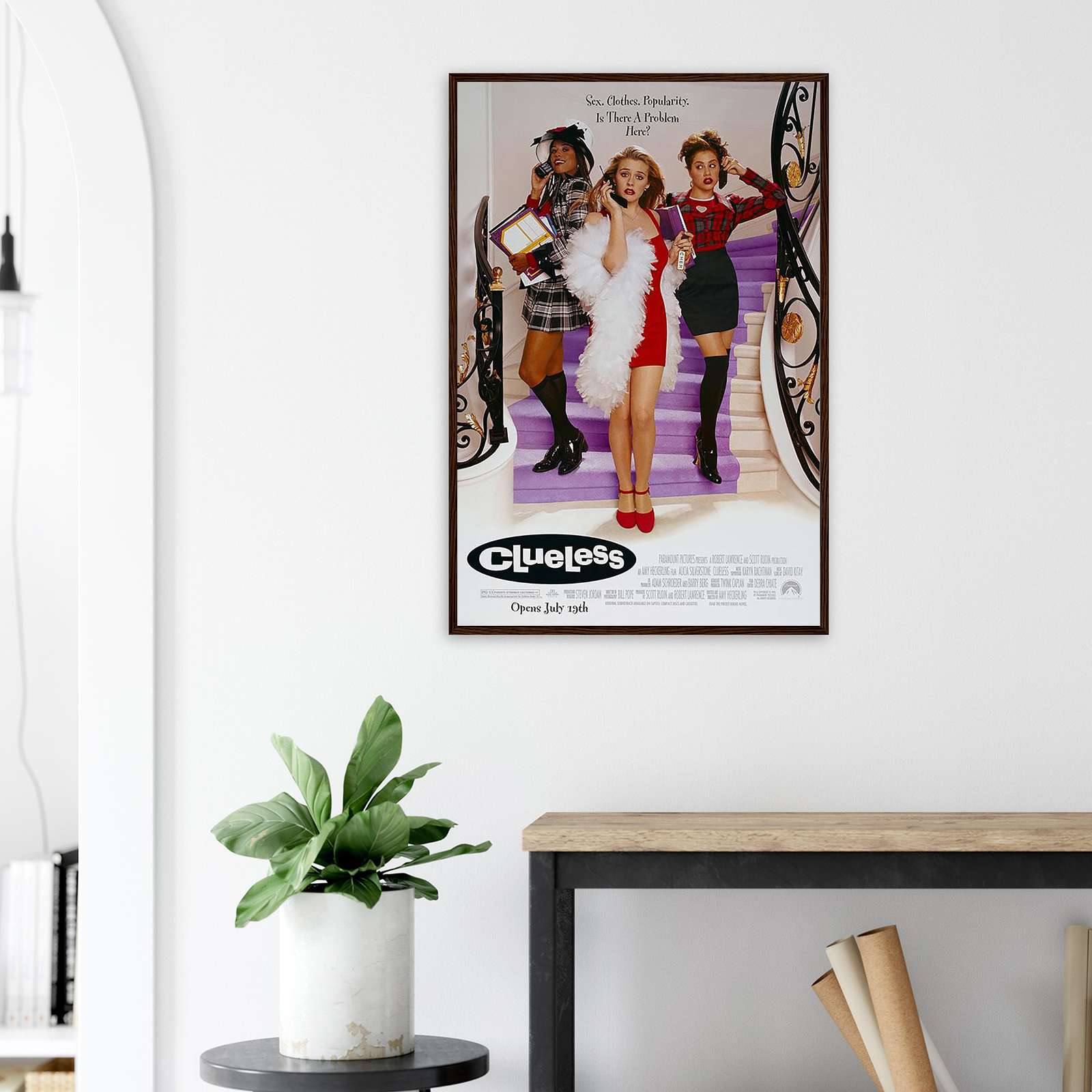 Clueless Movie Poster, Vintage Movie Poster, Full-Size Poster, Ready to ...