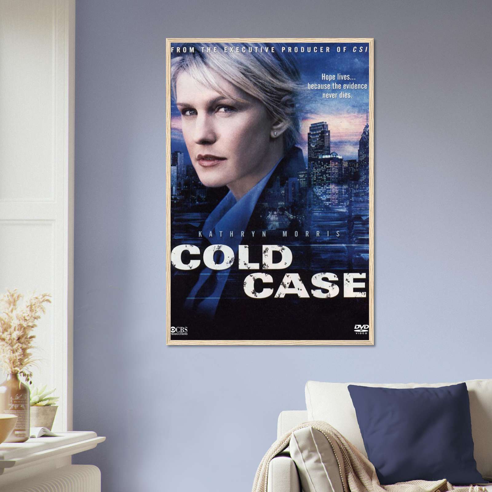 Cold Case Tv Series Poster, Cold Case Tv Show Poster, Full-Size Poster, Ready to Hang - Citiesbox