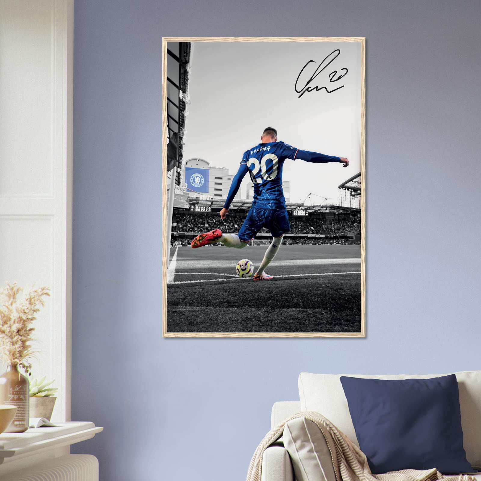 Cole Palmer Poster, Football Player Poster, Sports Poster, Full-Size ...