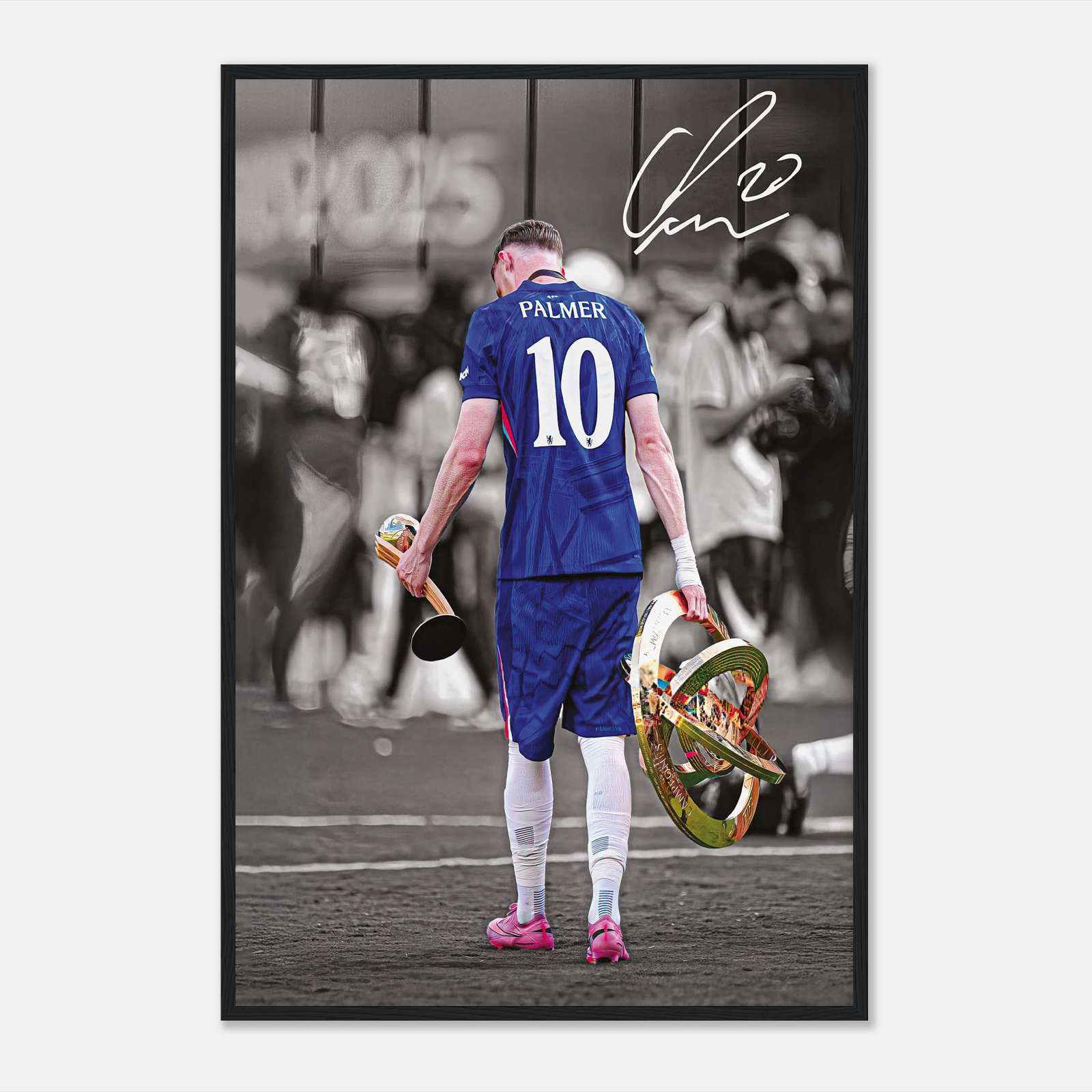 Cole Palmer Poster, Football Poster, Football Player Poster, Full-Size ...