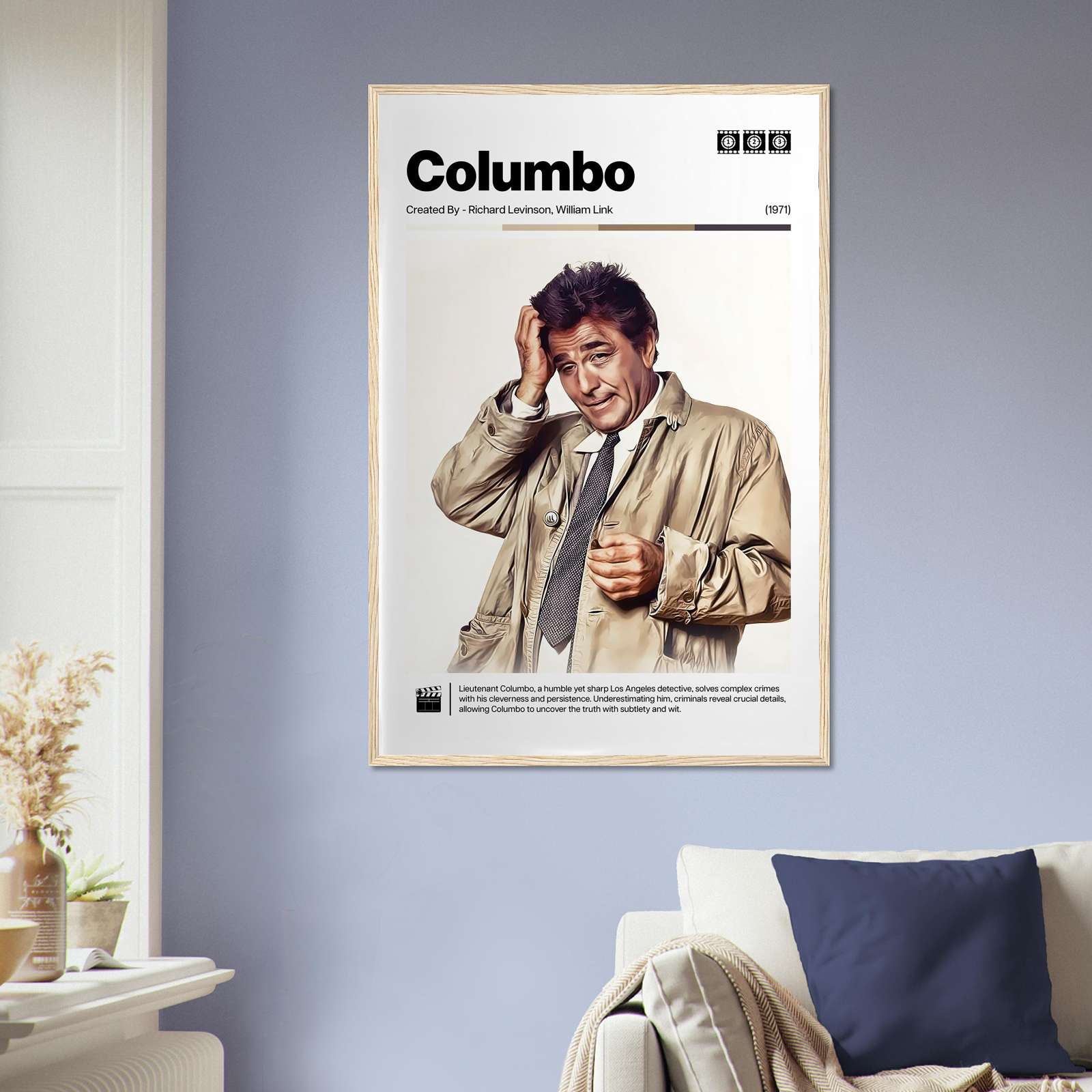 Columbo Tv Series Poster, Tv Show Poster, Movie Poster, Full-Size ...