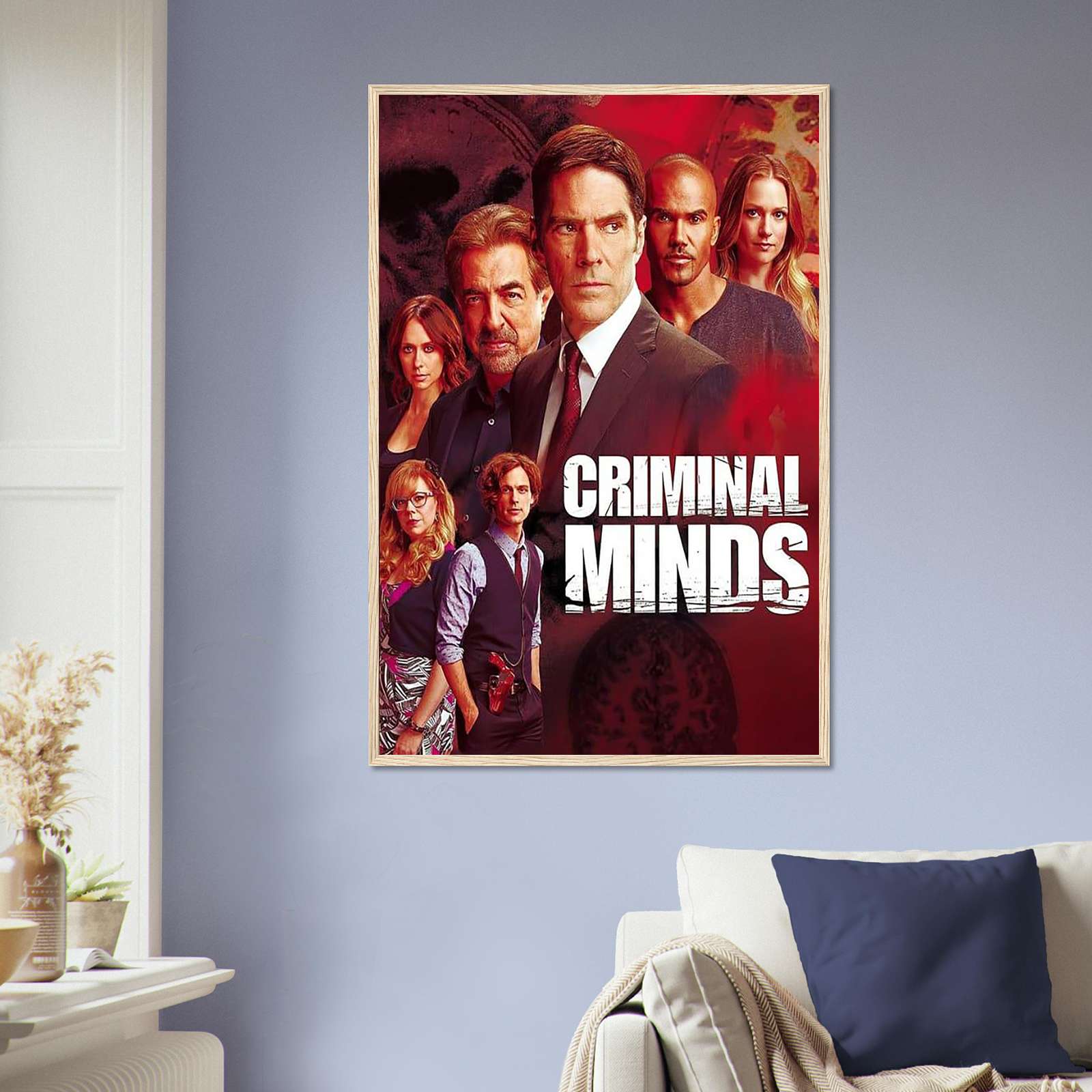 Criminal Minds Tv Series Poster, Criminal Minds Tv Show Poster, Full ...
