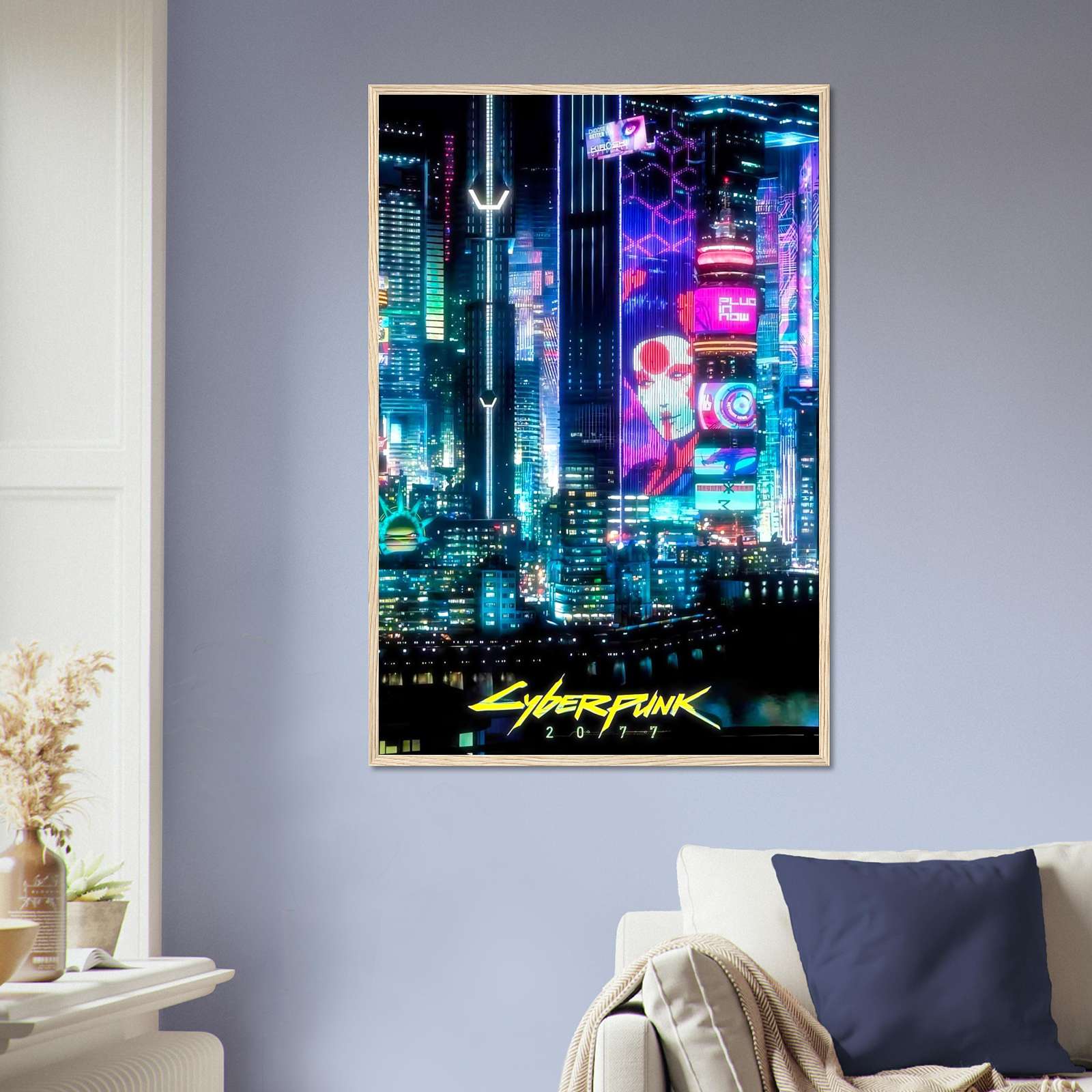 Cyberpunk 2077 Poster, Game Poster, Video Game Poster, Full-Size Poster ...