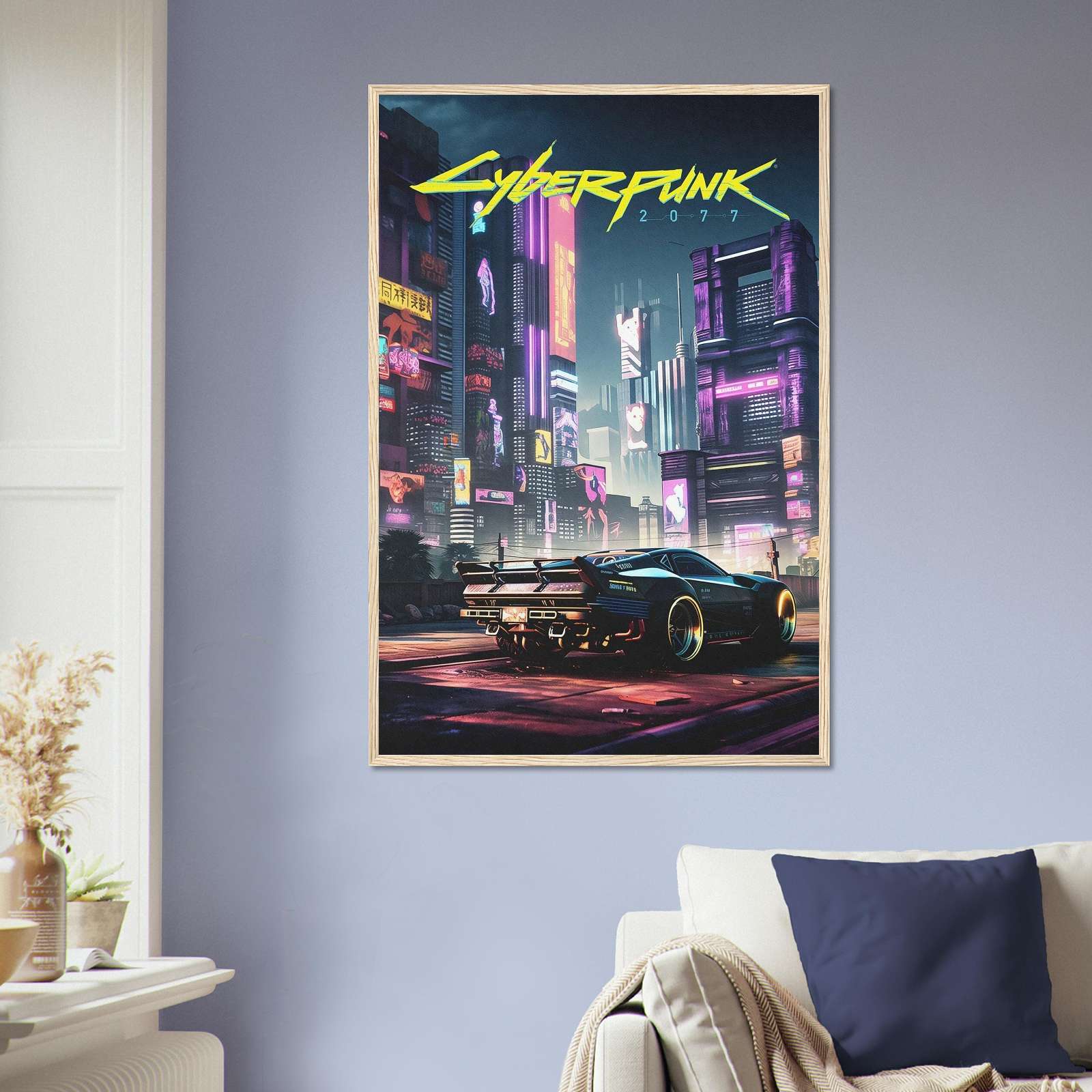 Cyberpunk 2077 Poster, Gaming Posters, Video Game Poster, Full-Size ...