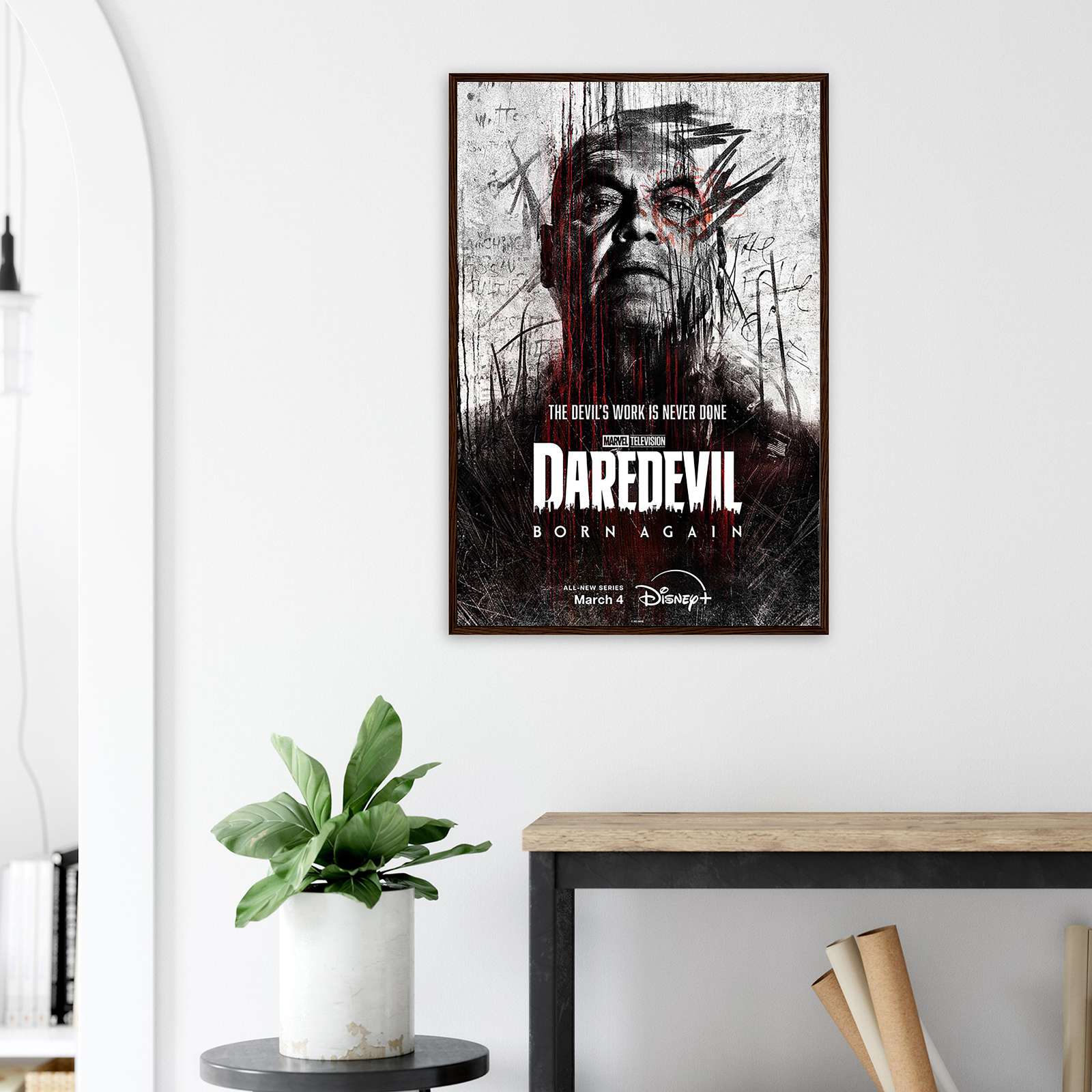 Daredevil Born Again Tv Series Poster, Stunning Wall Decor For Fans Of ...