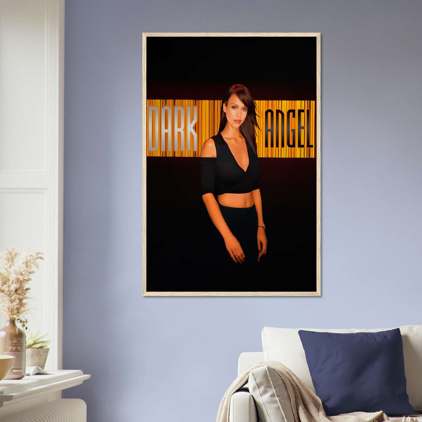 Dark Angel Tv Series Poster, Dark Angel Tv Show Poster, Movie Poster, Full-Size Poster, Ready to ...