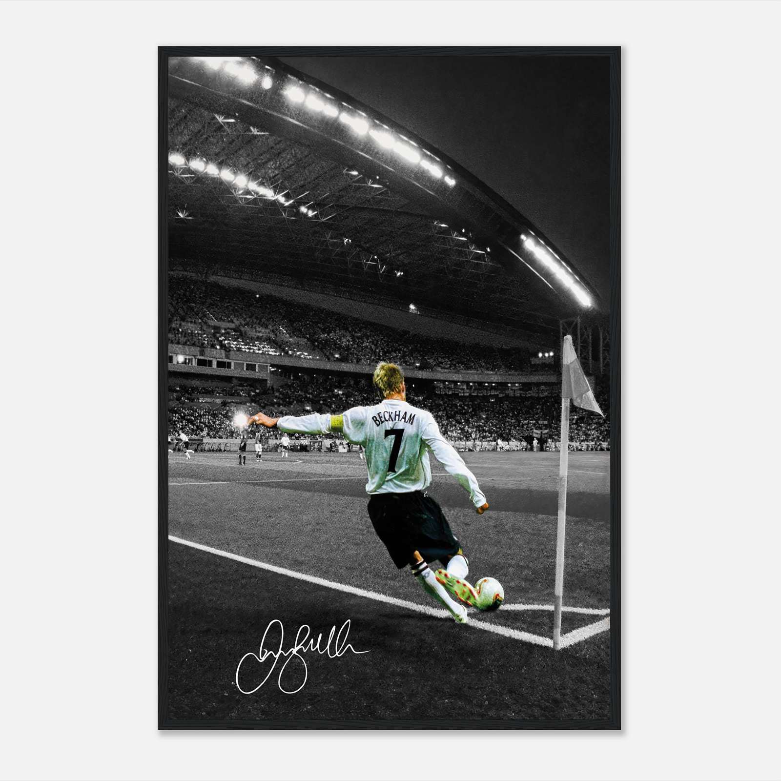 David Beckham Poster, Football Poster, Football Player Poster, Full ...