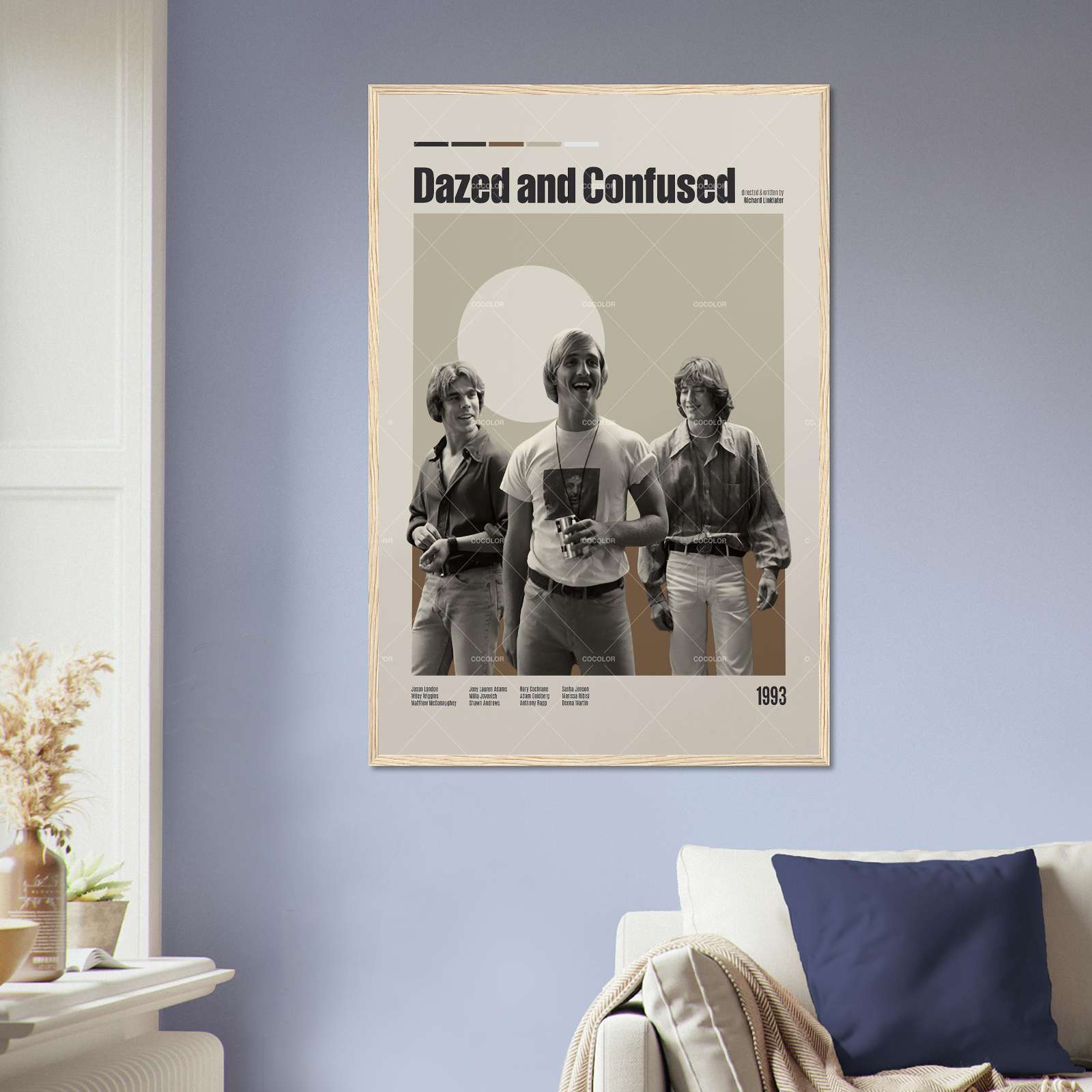 Dazed And Confused Movie Poster, Vintage Movie Poster, Film Poster ...