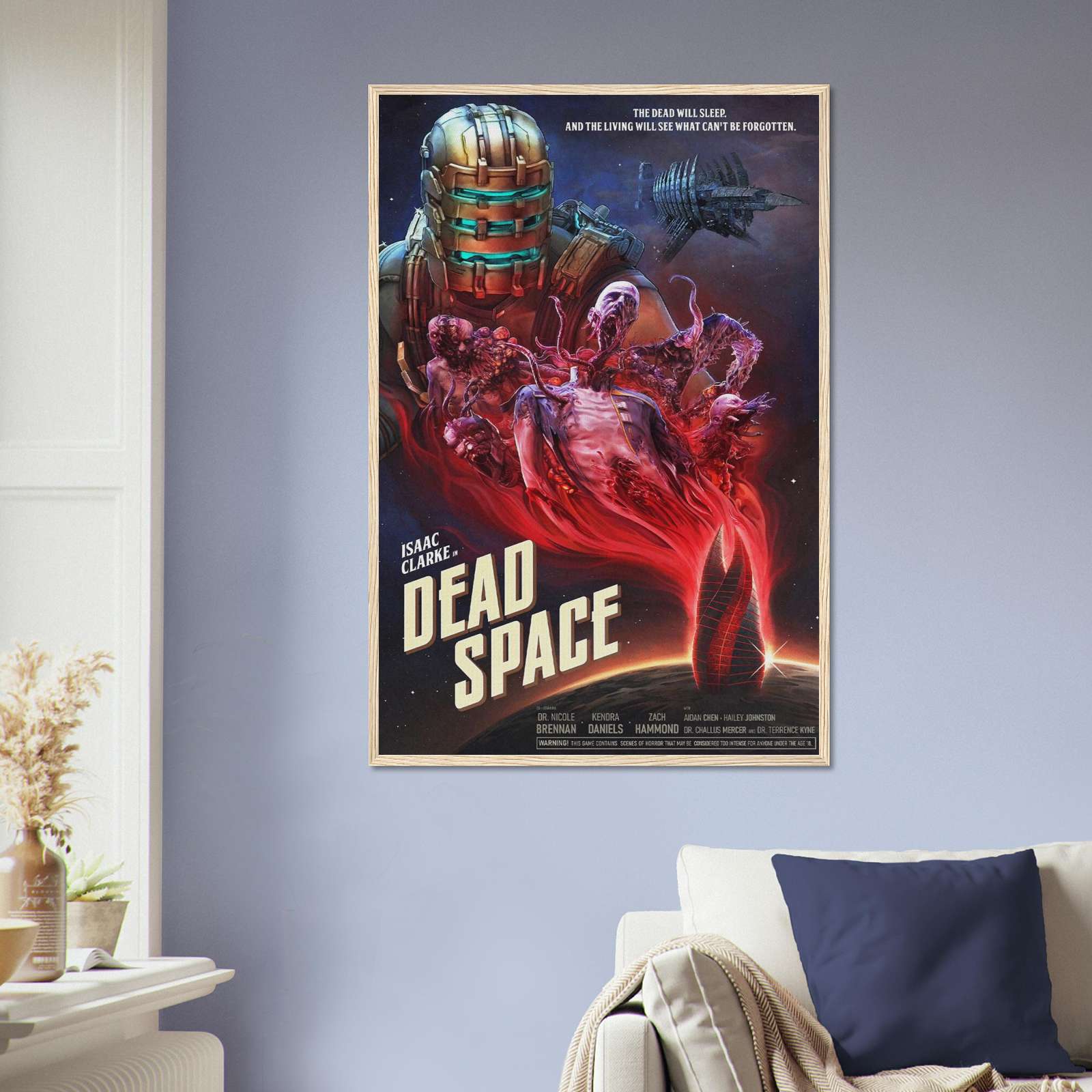 Dead Space Game Poster, Horror Game Poster, Full-Size Poster, Ready to ...