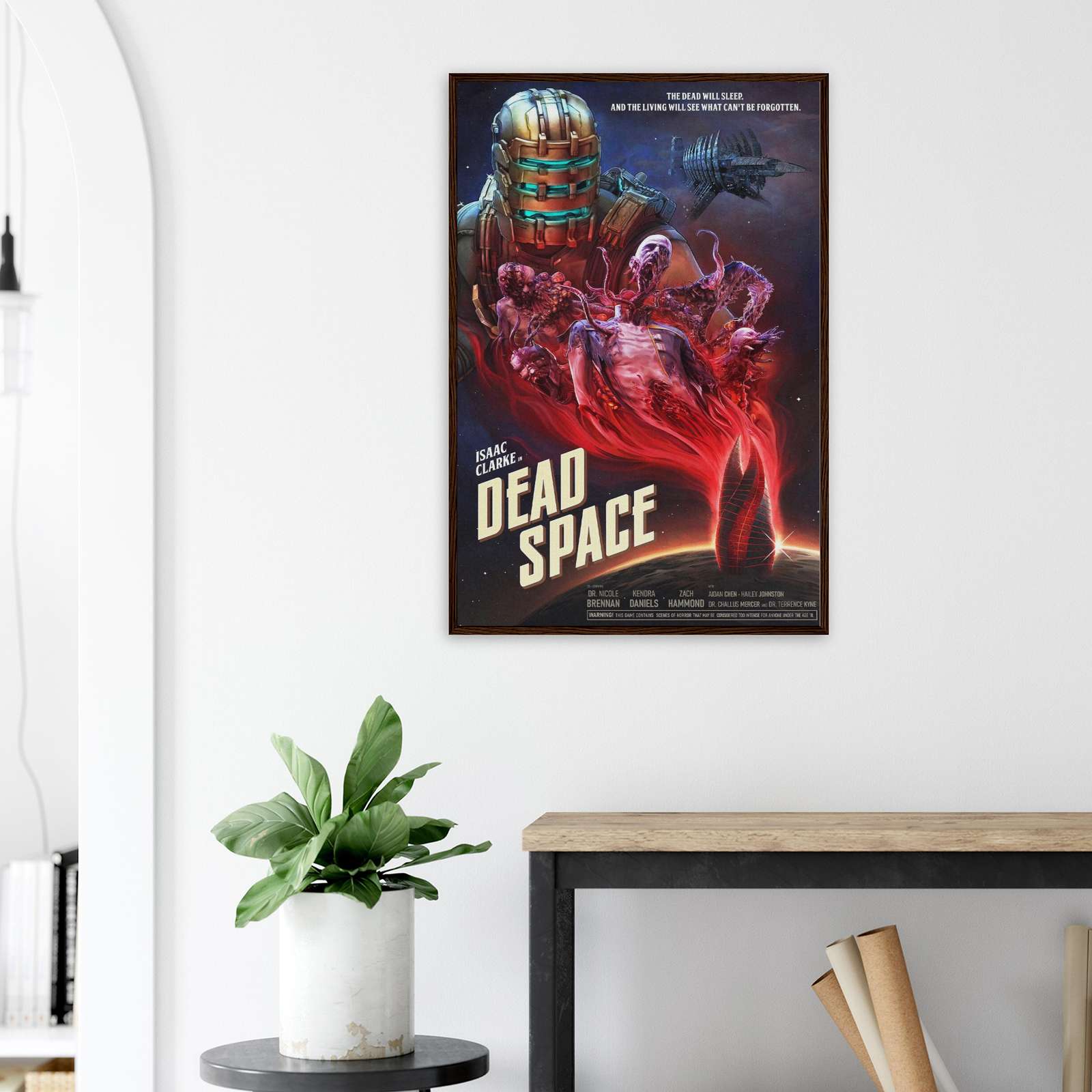 Dead Space Game Poster, Horror Game Poster, Full-Size Poster, Ready to ...