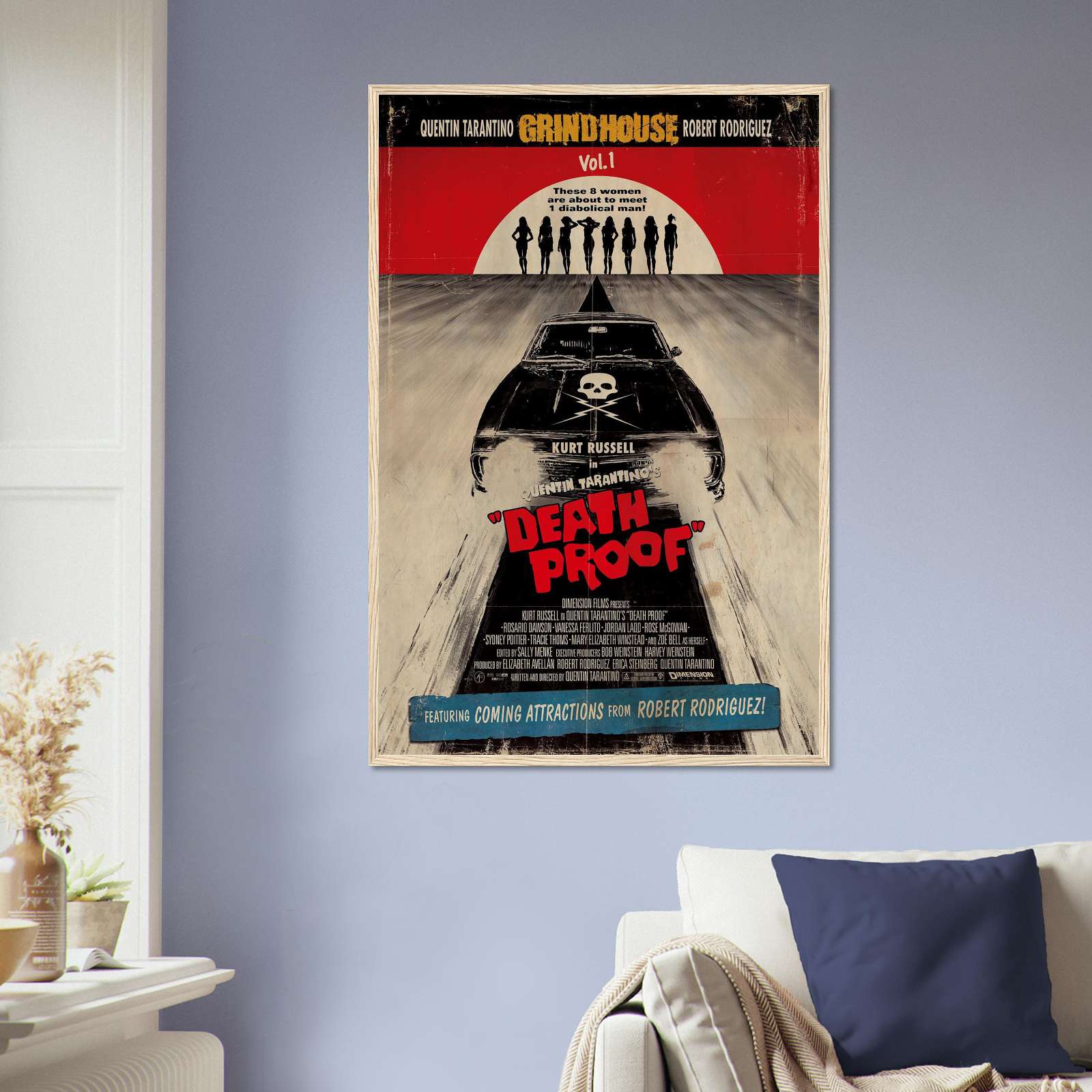Death Proof Movie Poster, Death Proof Film Poster, Horror Movie Poster ...