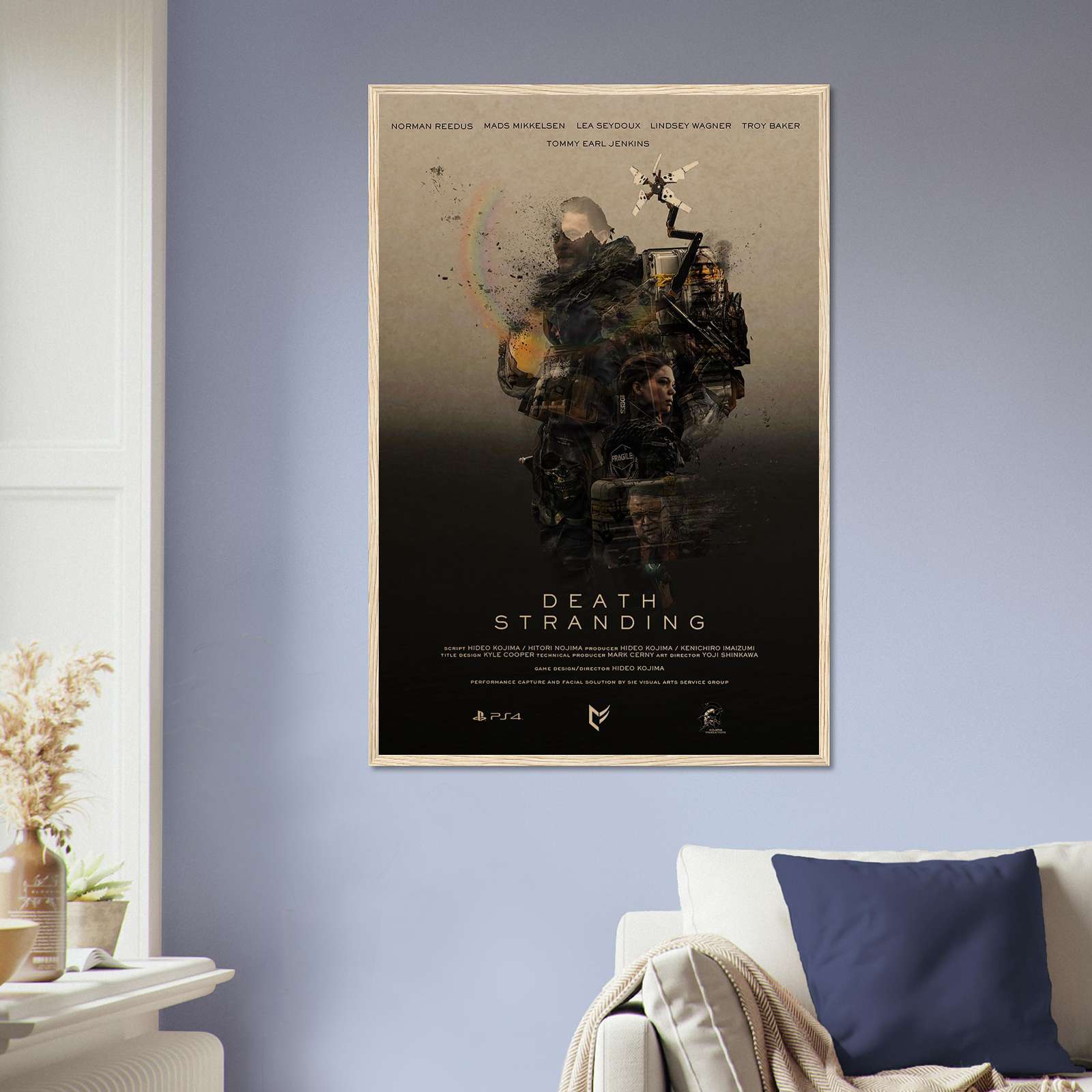 Death Stranding Poster, Video Game Poster, Game Poster 2, Full-Size ...