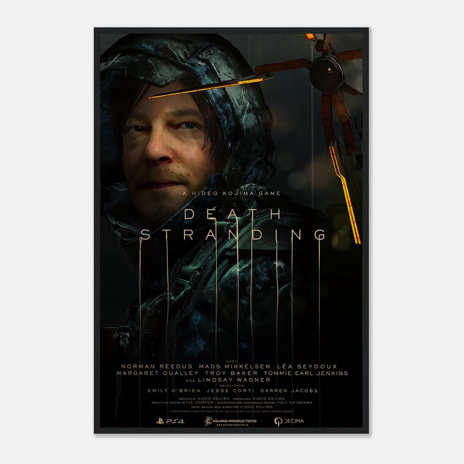 Death Stranding Poster, Video Game Poster, Game Poster 3, Full-Size ...