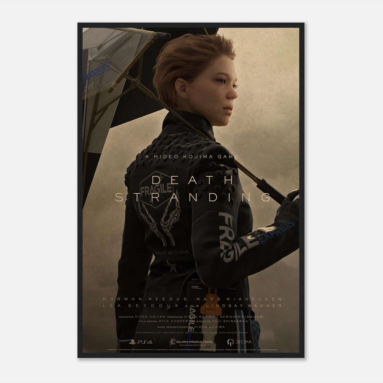 Death Stranding Poster, Video Game Poster, Game Poster 4, Full-Size ...