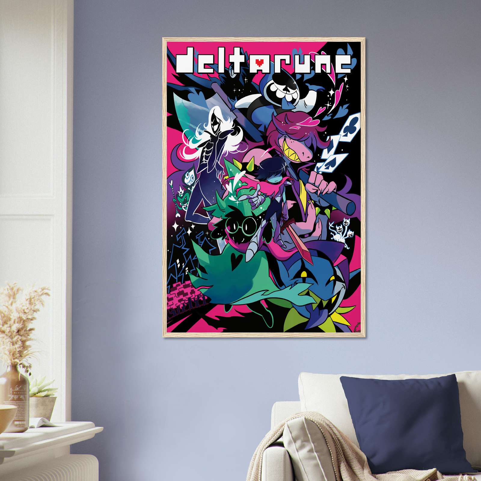 Deltarune Game Poster, Video Game Poster, Gaming Poster, Full-Size ...