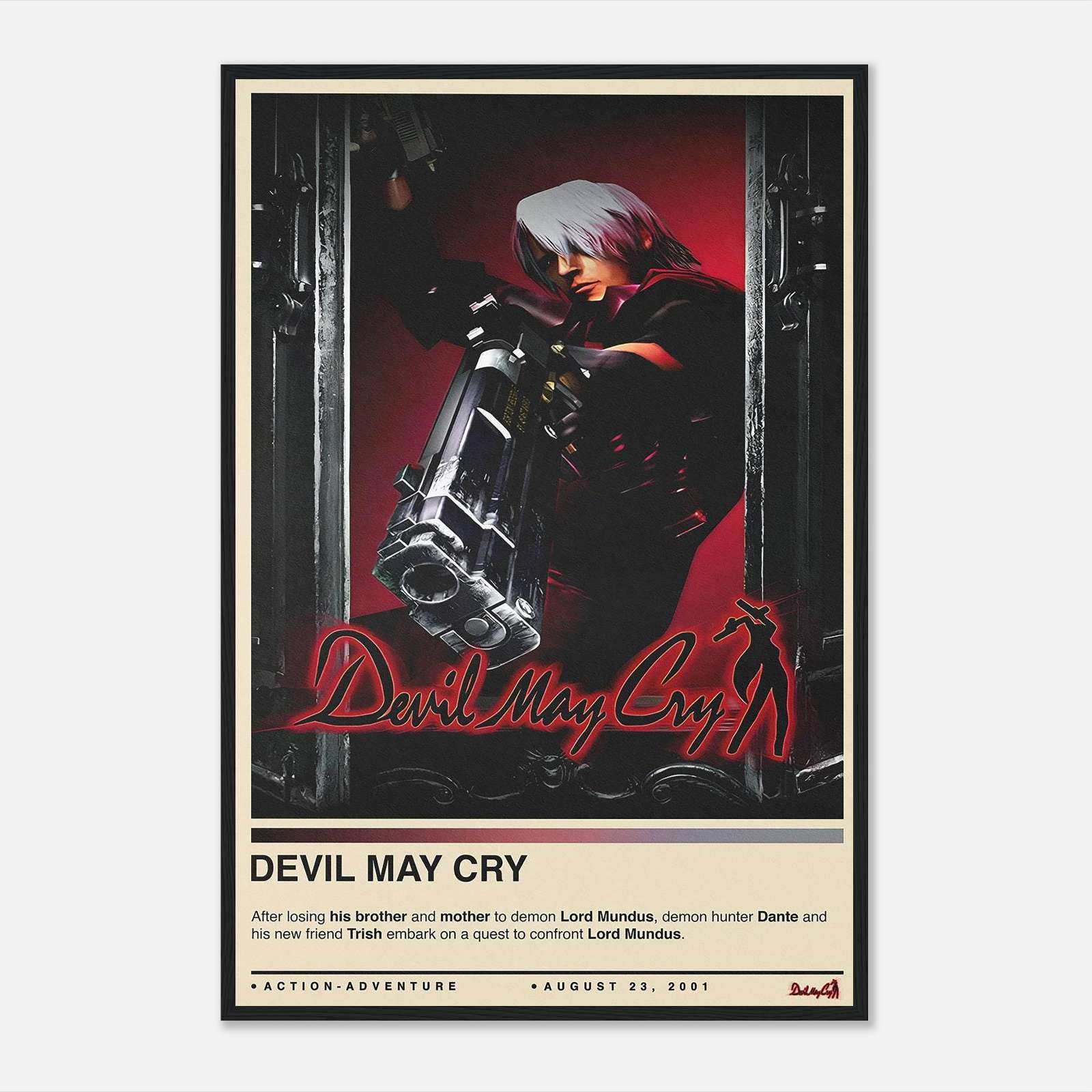 Devil May Cry Poster, Devil May Cry Cover, Gaming Poster, Full-Size ...