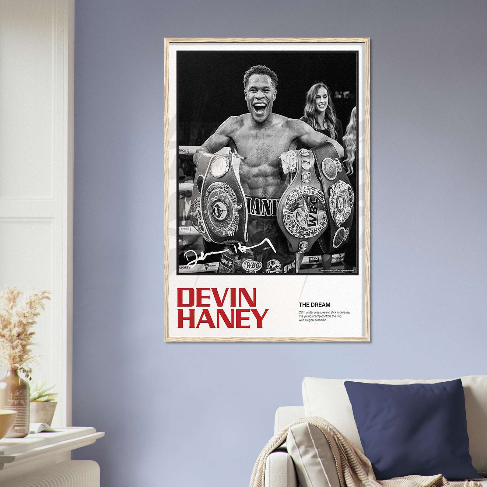 Devin Haney Poster, Mma Poster, Boxing Poster, Full-Size Poster, Ready ...