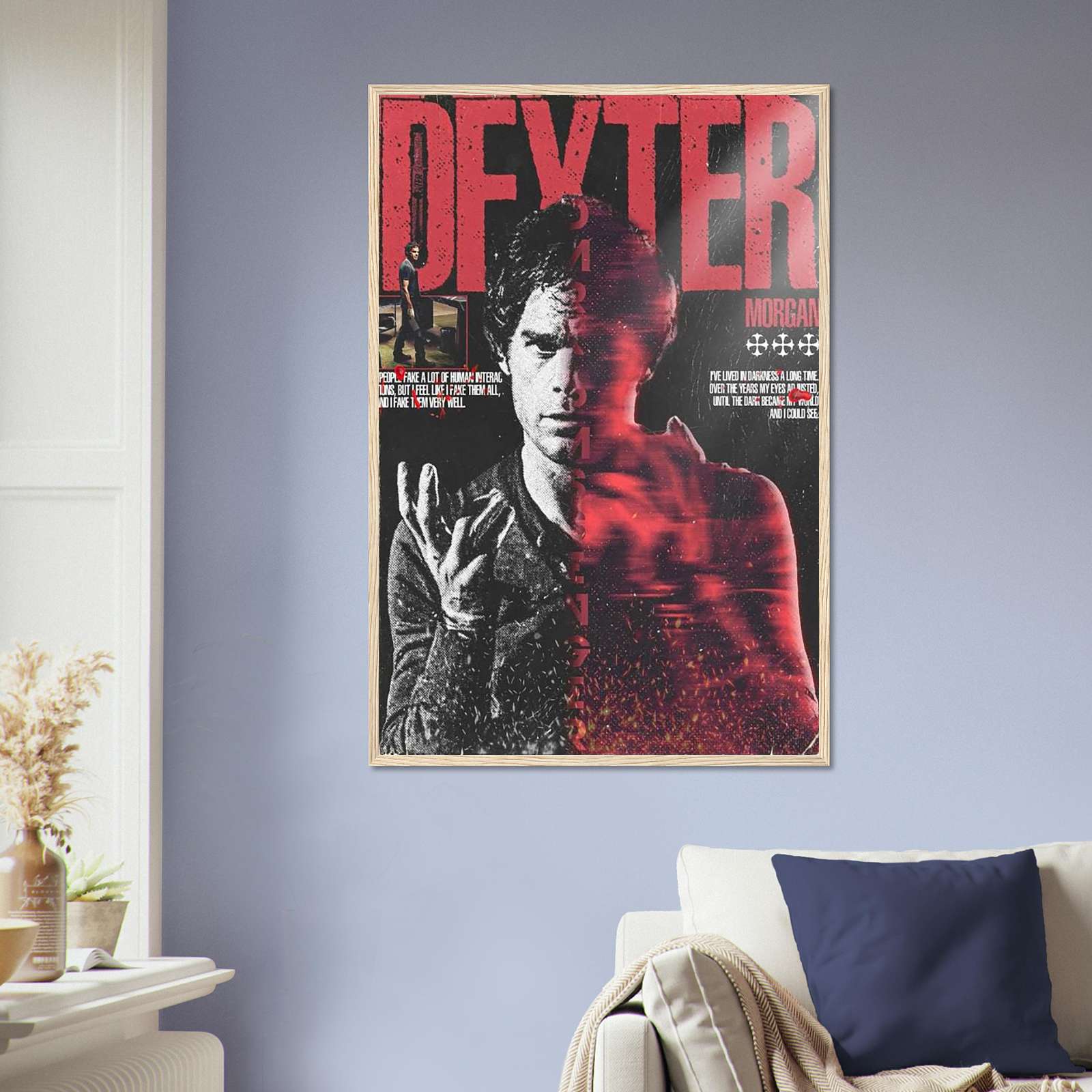 Dexter Morgan Poster, Dexter Tv Series Poster, Dexter Tv Show Poster ...