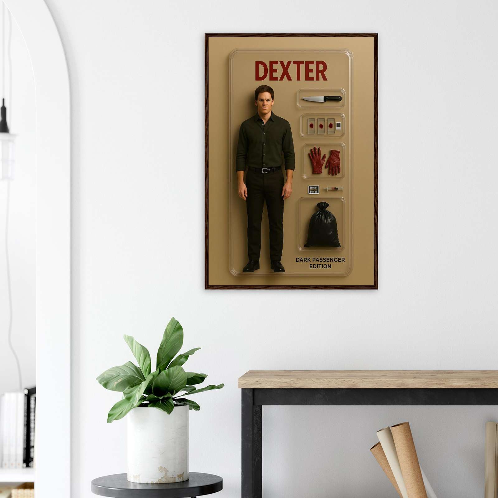 Dexter Tv Series Poster, Vintage Movie Poster, Movie Poster, Full-Size ...