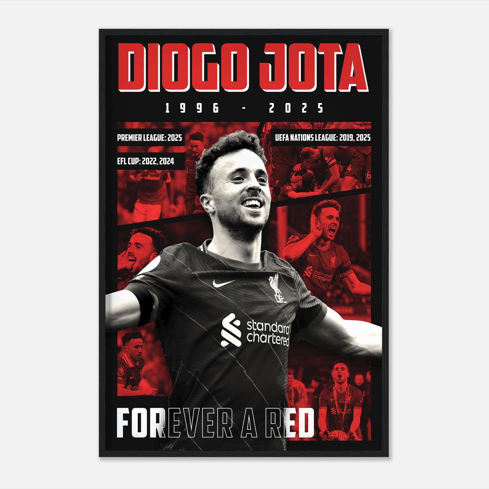 Diogo Jota Poster, Football Player Poster, Sports Poster, Full-Size ...