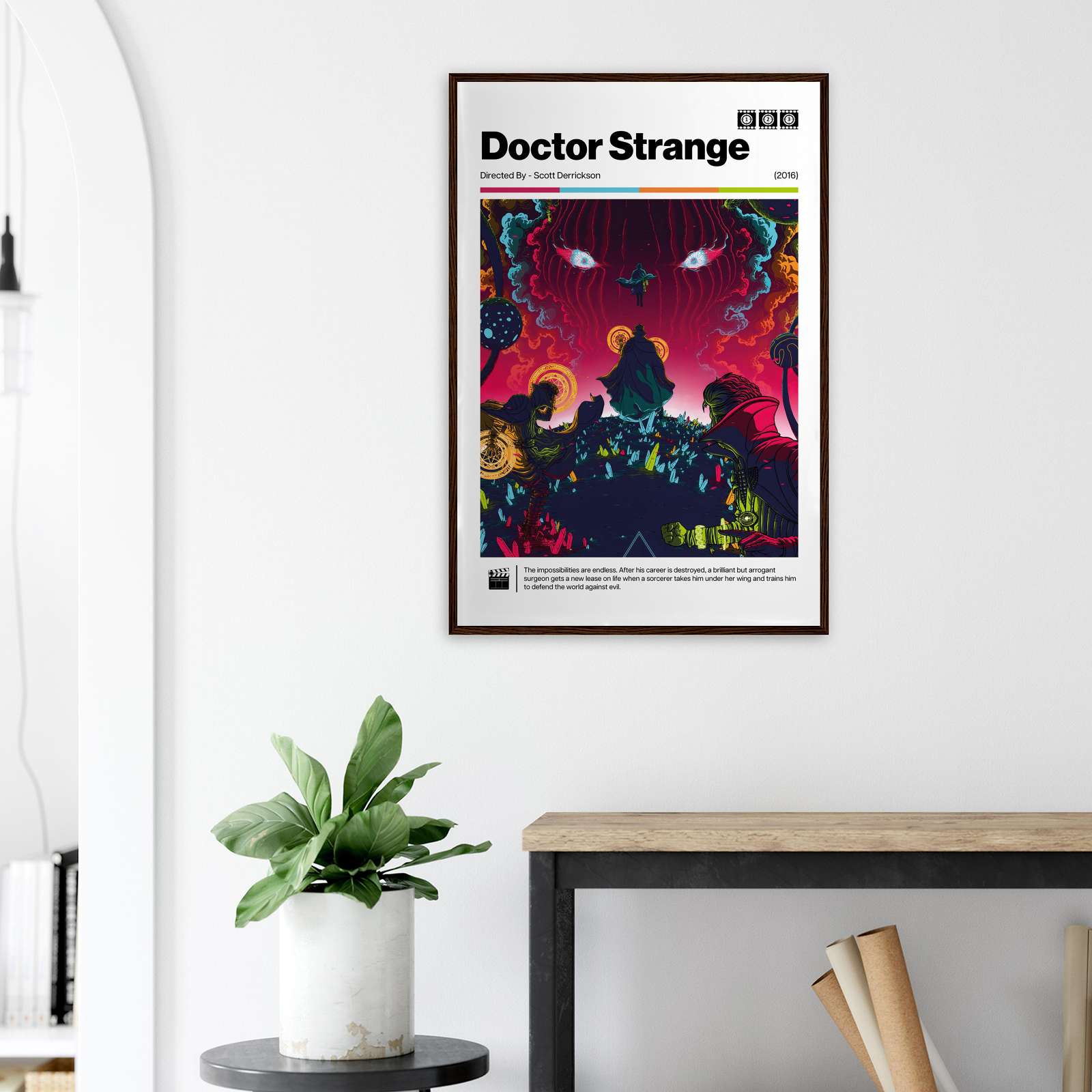 Doctor Strange Movie Poster, Classic Movie Poster, Full-Size Poster ...