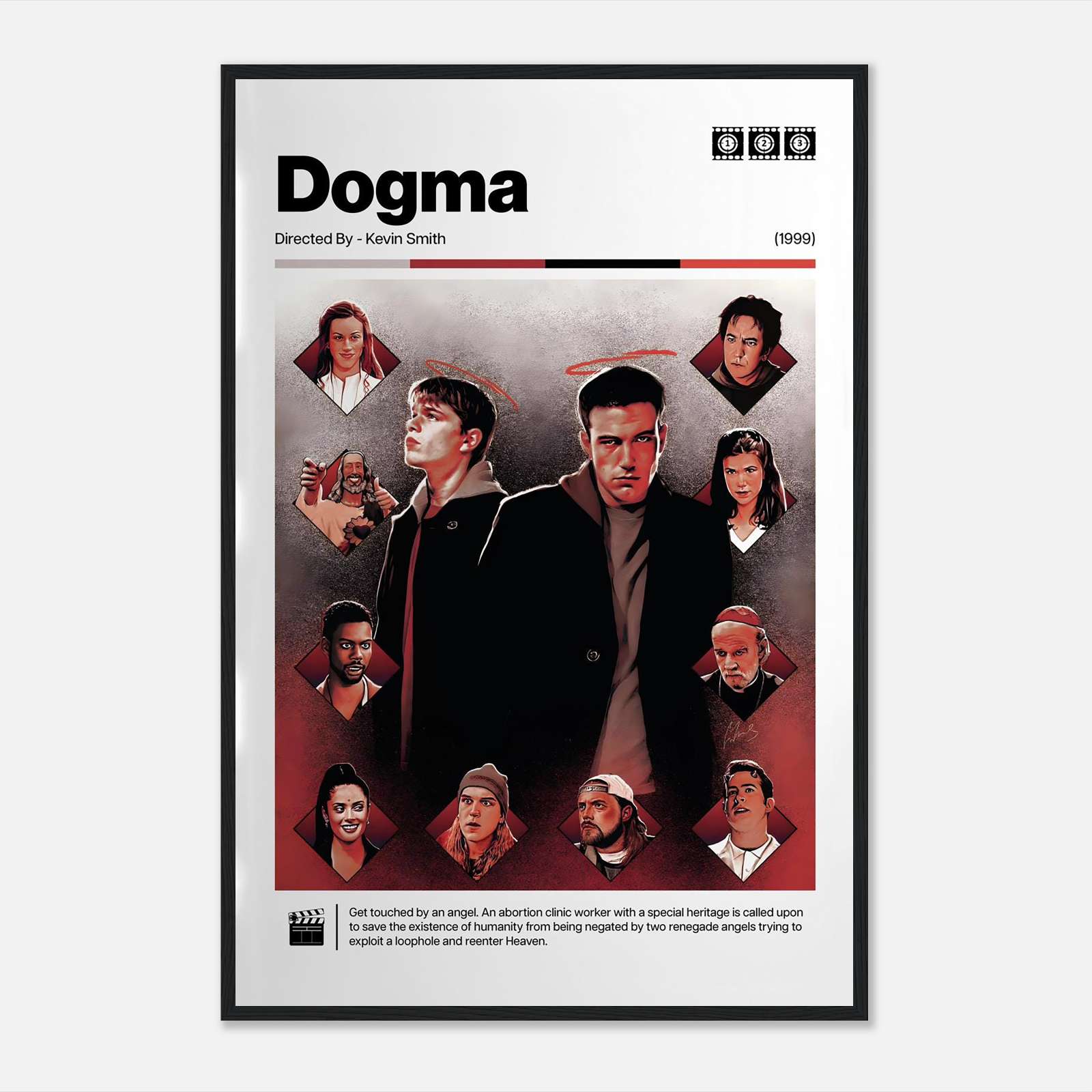 Dogma Movie Poster, Vintage Movie Poster, Tv Series Poster, Full-Size ...