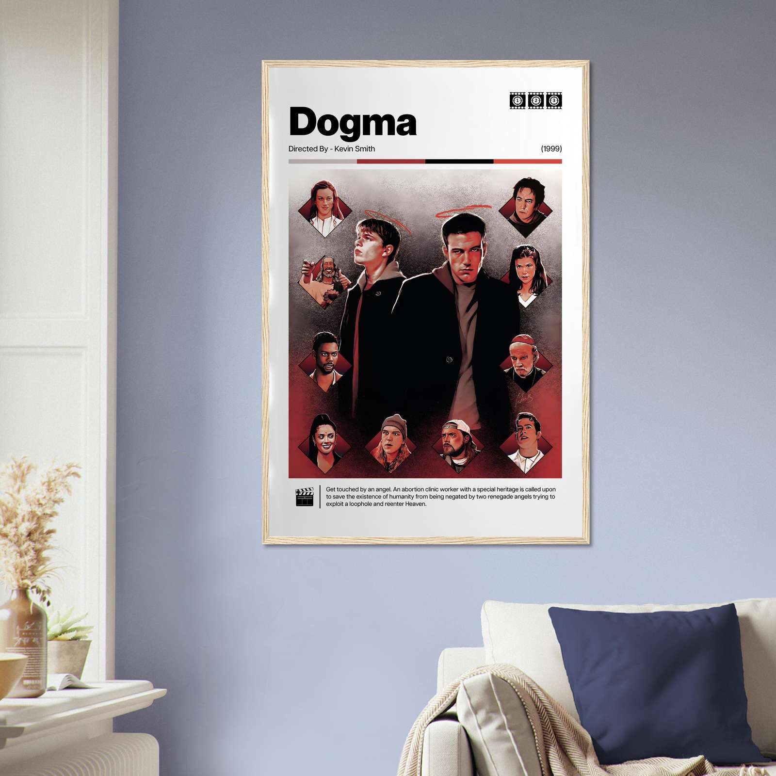 Dogma Movie Poster, Vintage Movie Poster, Tv Series Poster, Full-Size ...