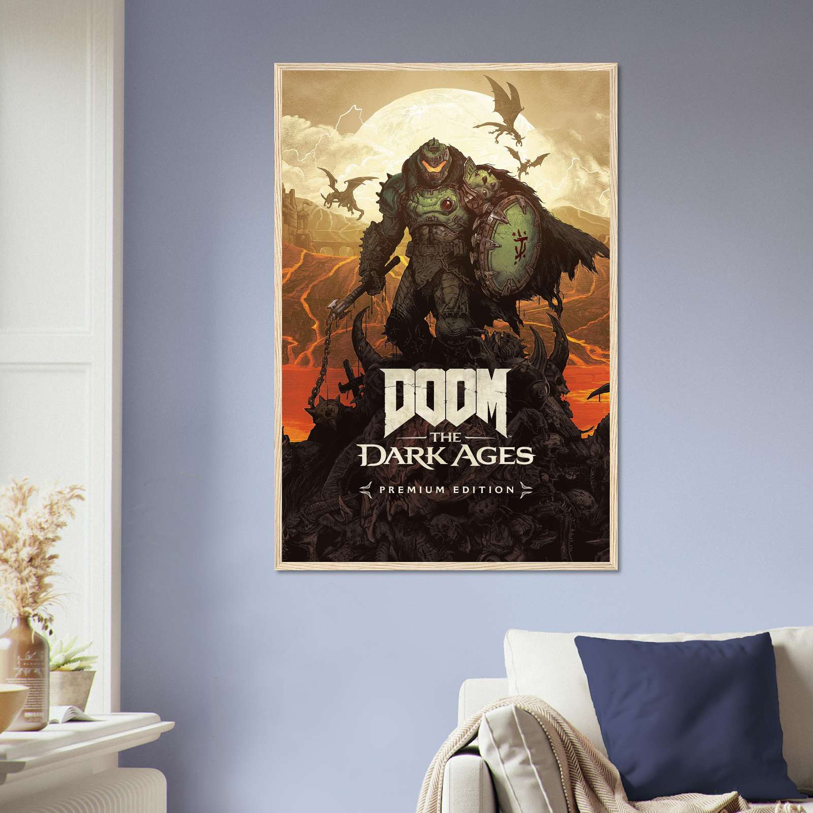 Doom The Dark Ages Poster, Gaming Poster, Full-Size Poster, Ready to ...