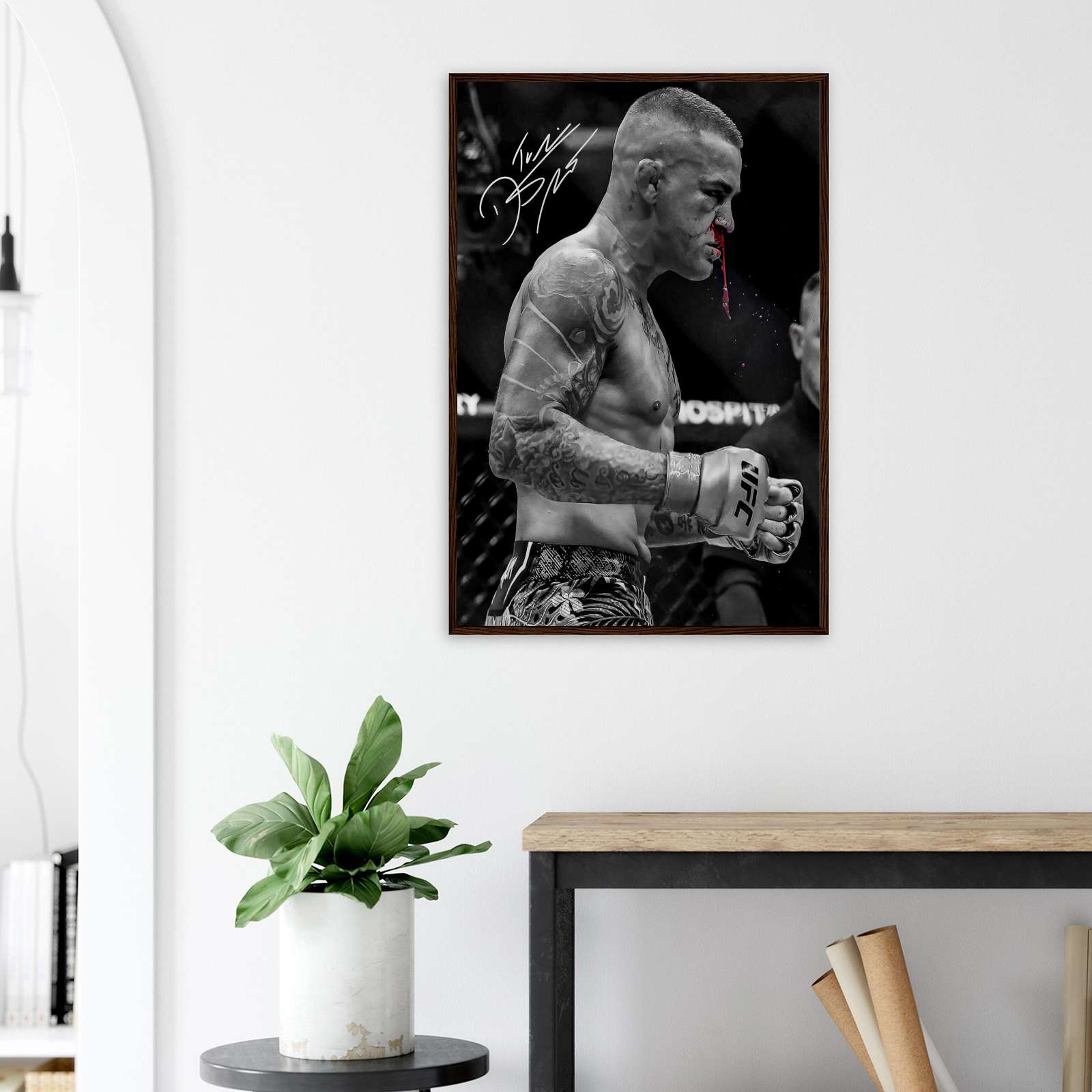Dustin Poirier Poster, Sports Poster, Mma Poster, Mixed Martial Arts ...